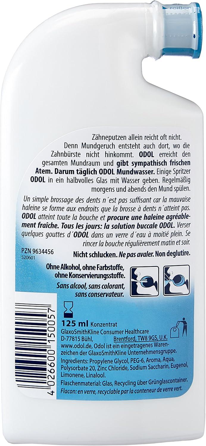 Odol-med 3 Mouthwash Original - 2 Pack (2 x 125ml) | Premium Oral Care ...