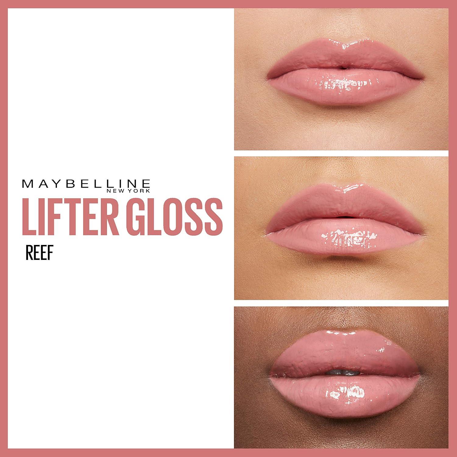 Maybelline New York Lifter Gloss No. 006 Reef - Hydrating Lip Gloss ...