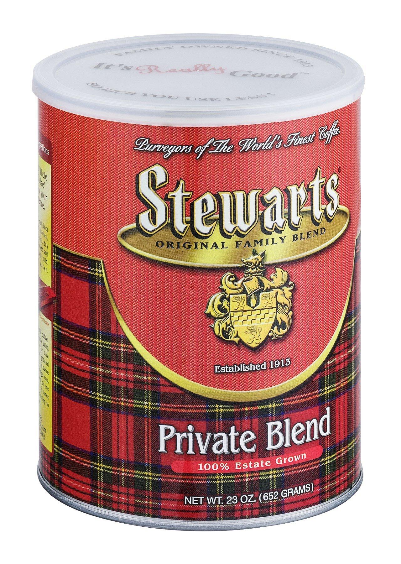 Stewart's Original Family Blend Private Blend Coffee 23oz - Pack of 6 ...