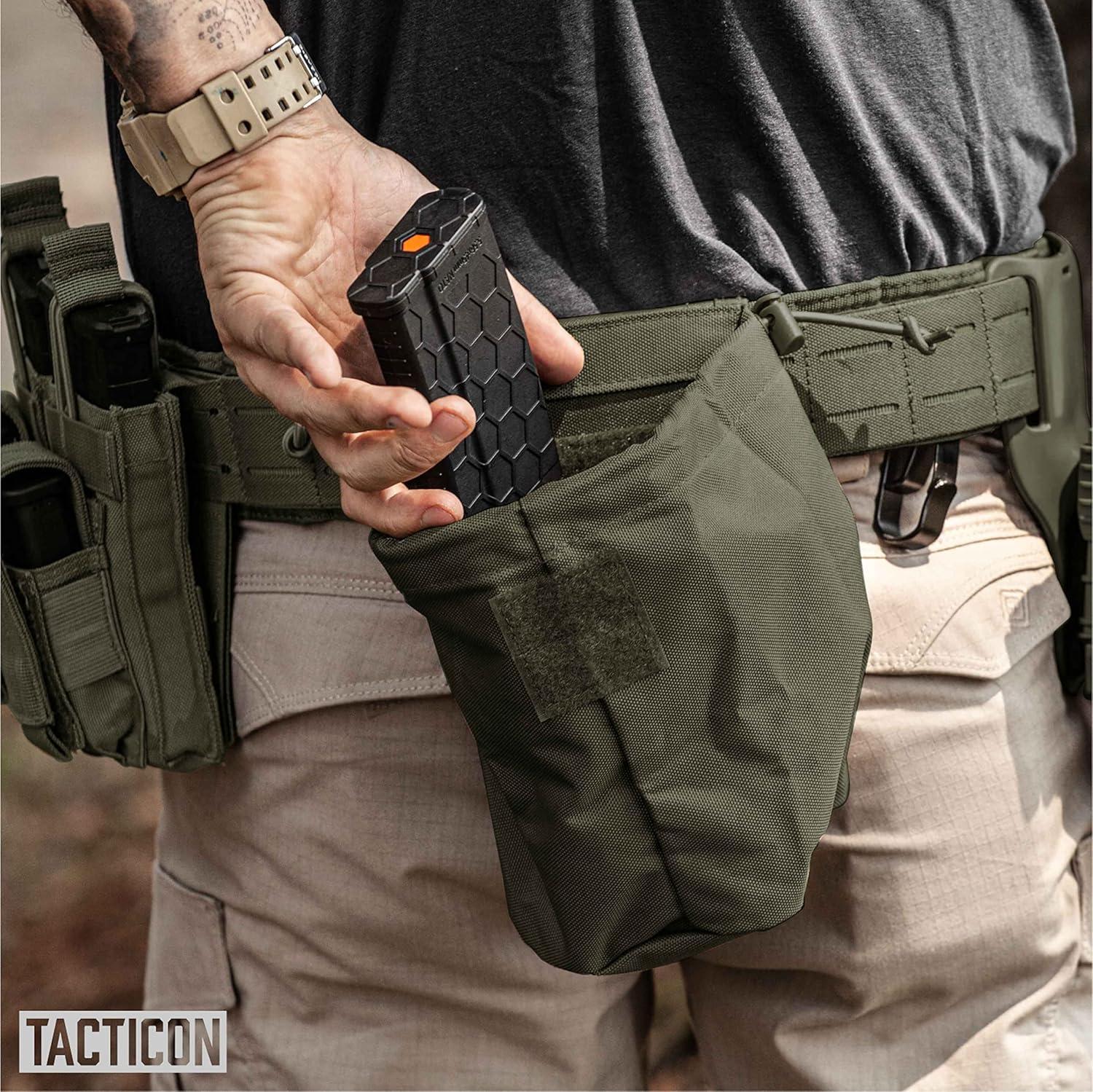 Combat Veteran-Owned Roll Up Dump Pouch | Molle Drawstring Magazine ...
