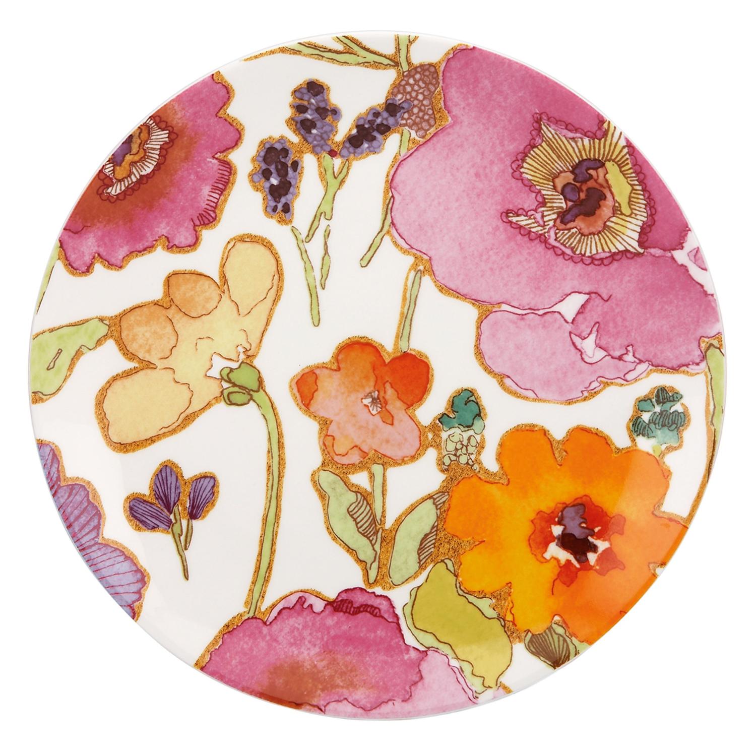 Lenox Floral Fusion Coupe Accent Plate - Exquisite Porcelain Dishware ...