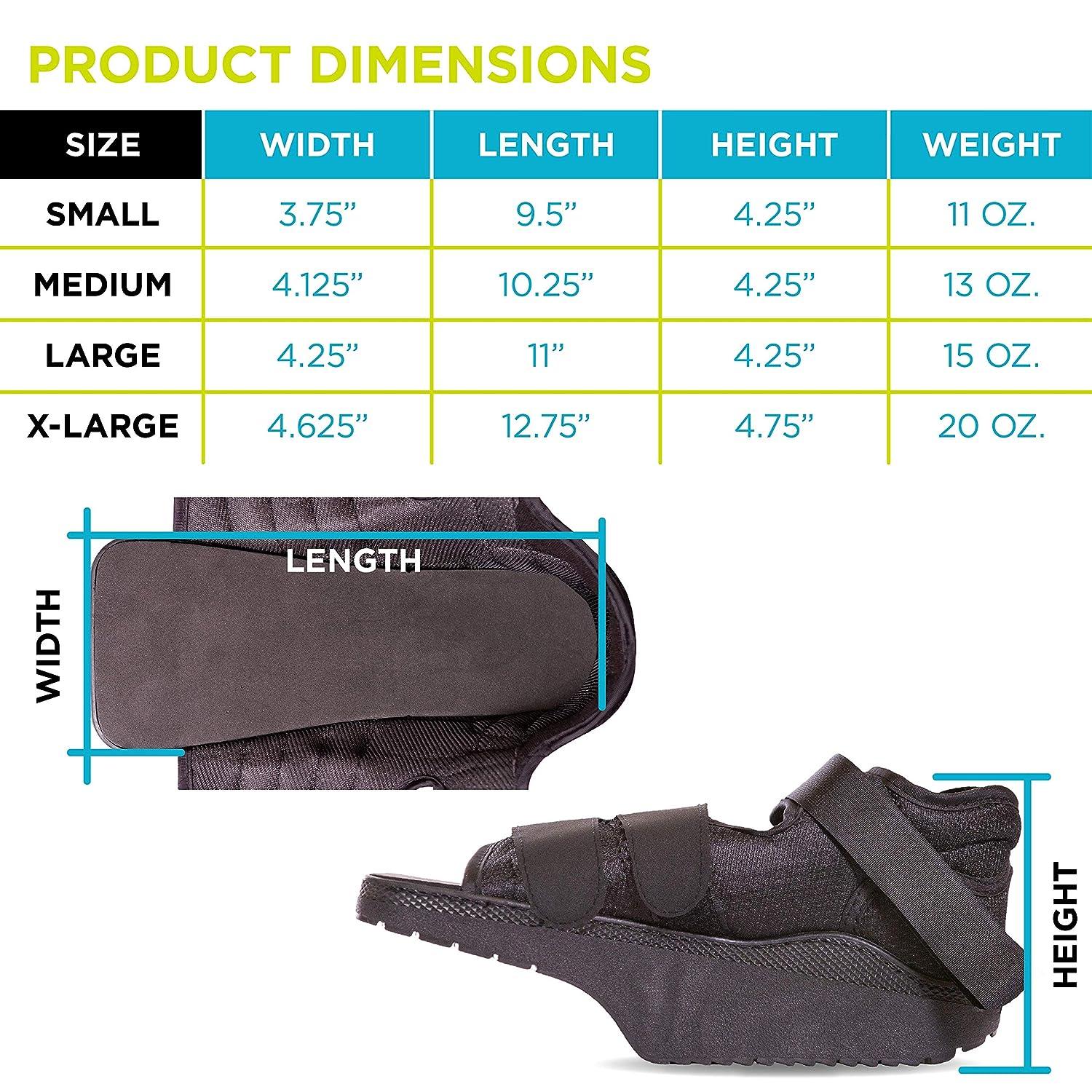 Forefoot Off-Loading Healing Shoe - Non-Weight Bearing Medical Boot for ...