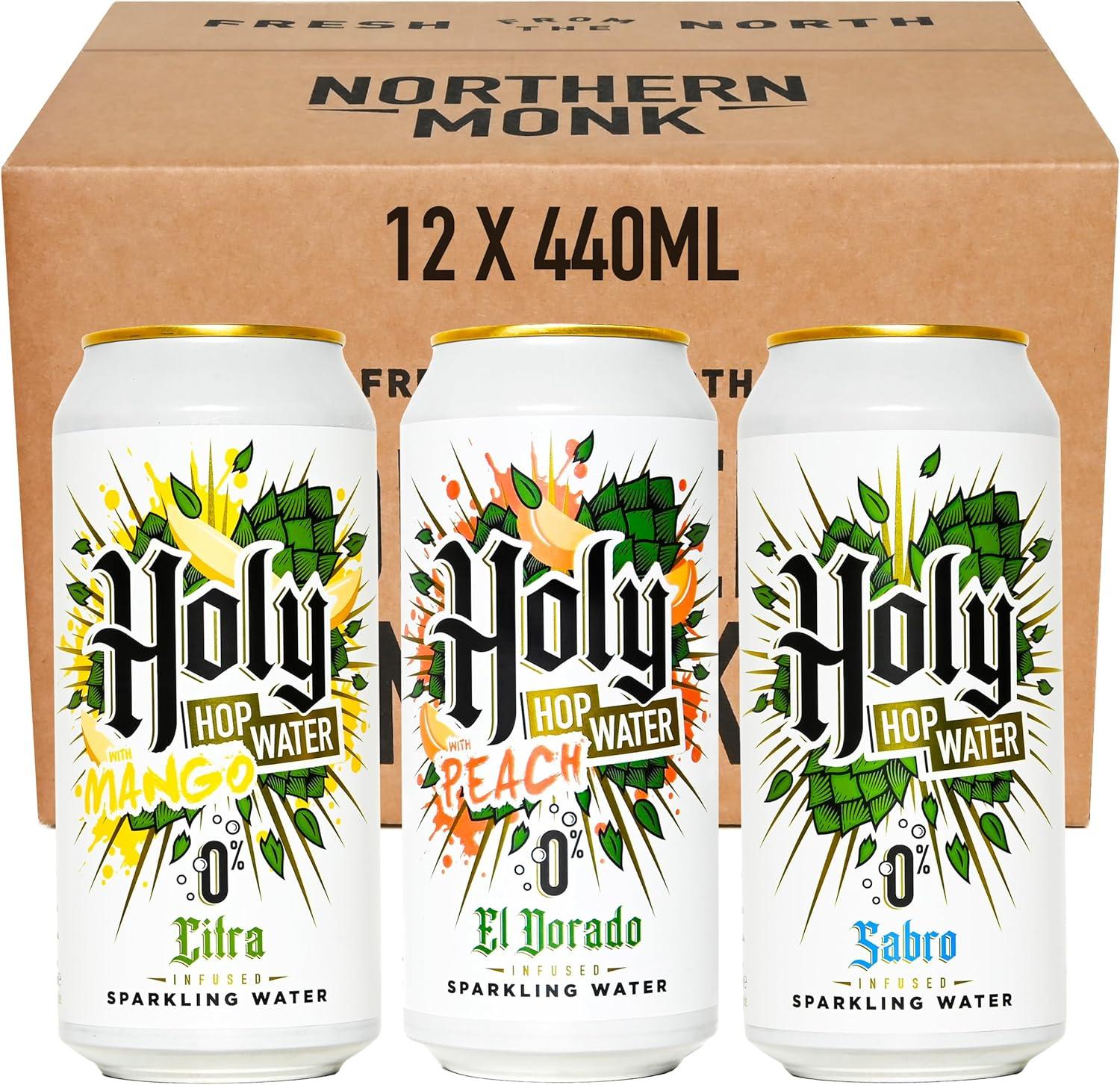 Northern Monk Brew Hop Infused Flavoured Sparkling Water Multipack ...