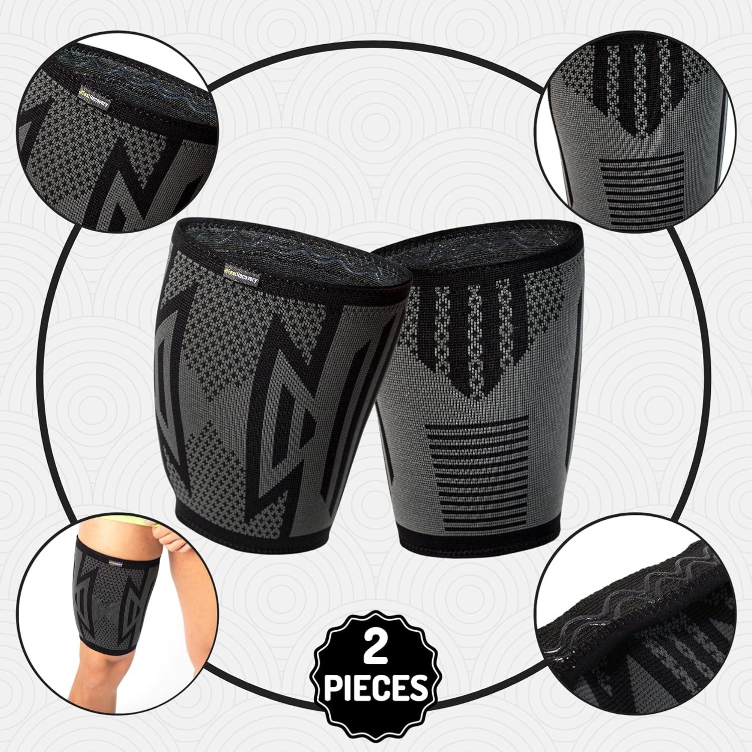 FEEL RECOVERY 2 Compression Bandage for Knee Thigh & Groin Pain ...