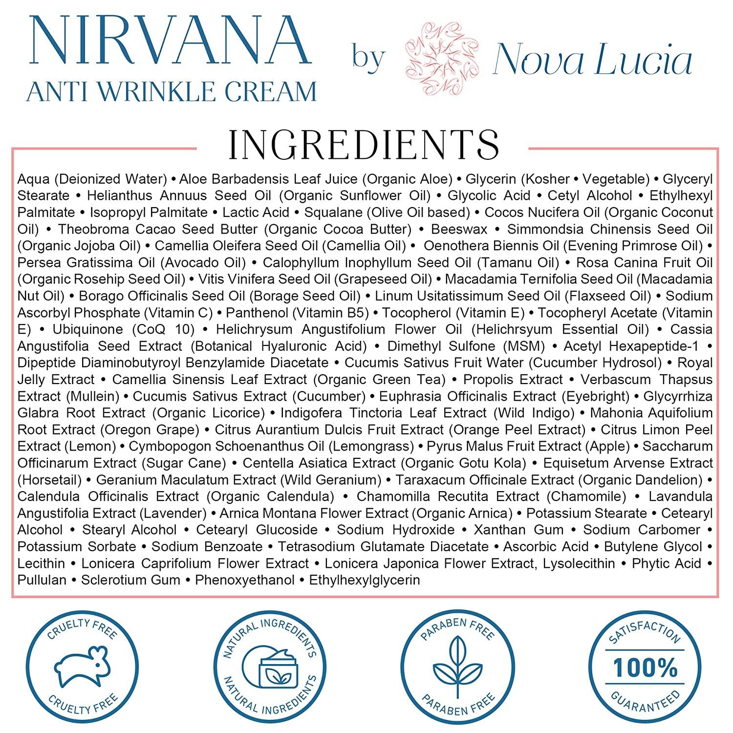 Anti Wrinkle Cream for Face - Anti Aging Moisturizer with Collagen ...