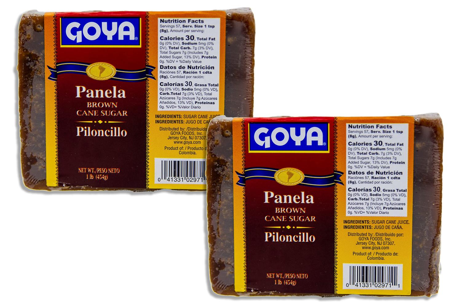 VALUE-PACK - Two Panela Cuadrada Brown Sugar Cane - Piloncillo Bundle ...