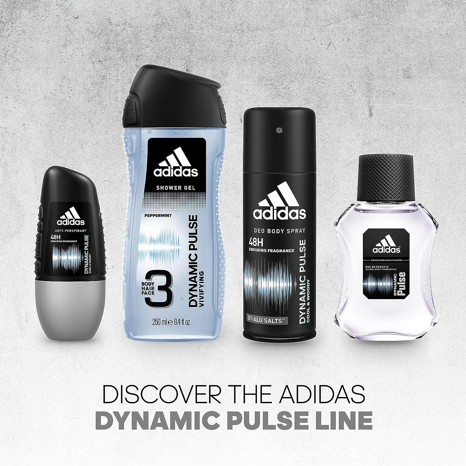Adidas Dynamic Pulse Shower Gel 13.3 oz - Energizing Body Wash | Buy ...
