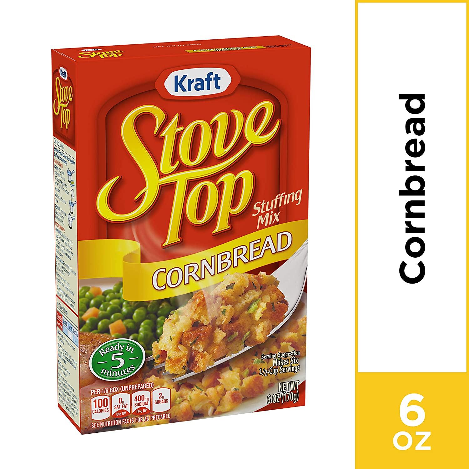 Stove Top Cornbread Stuffing Mix (6 oz Box) | Buy Now with Express ...