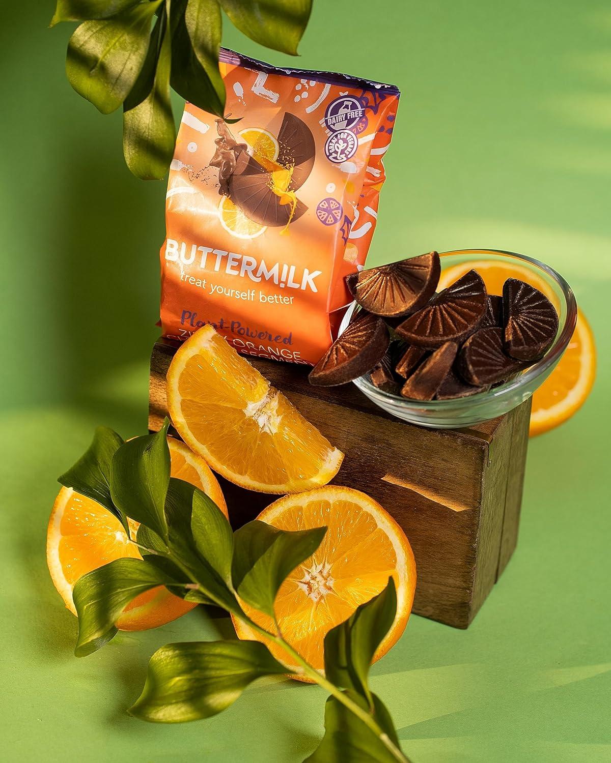 Buttermilk Zingy Orange Choccy Segments 100g | Buy Now with Express ...