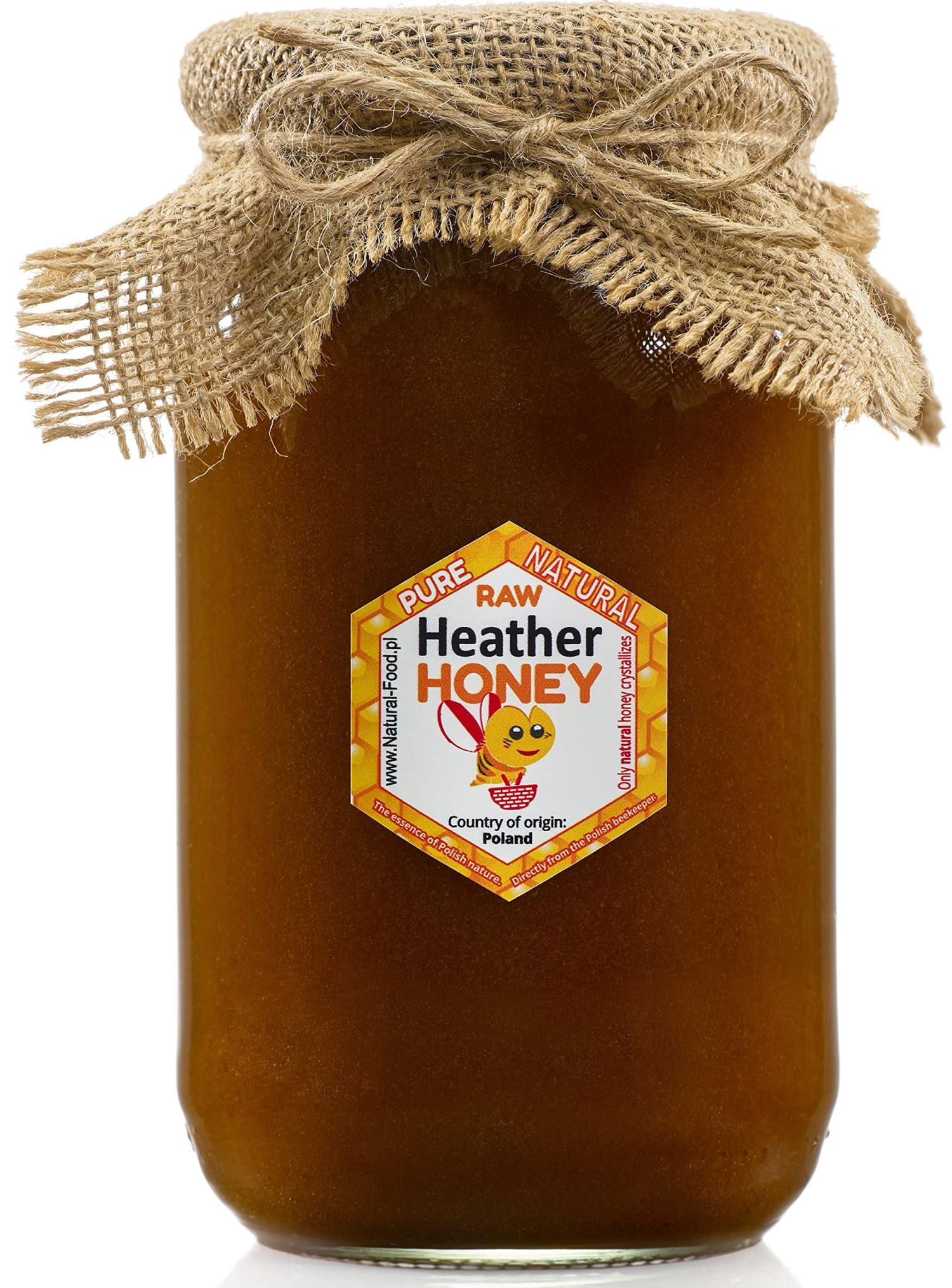 Raw Heather Honey from Beekeeper in Poland | 1.1 KG | Pure & Natural ...