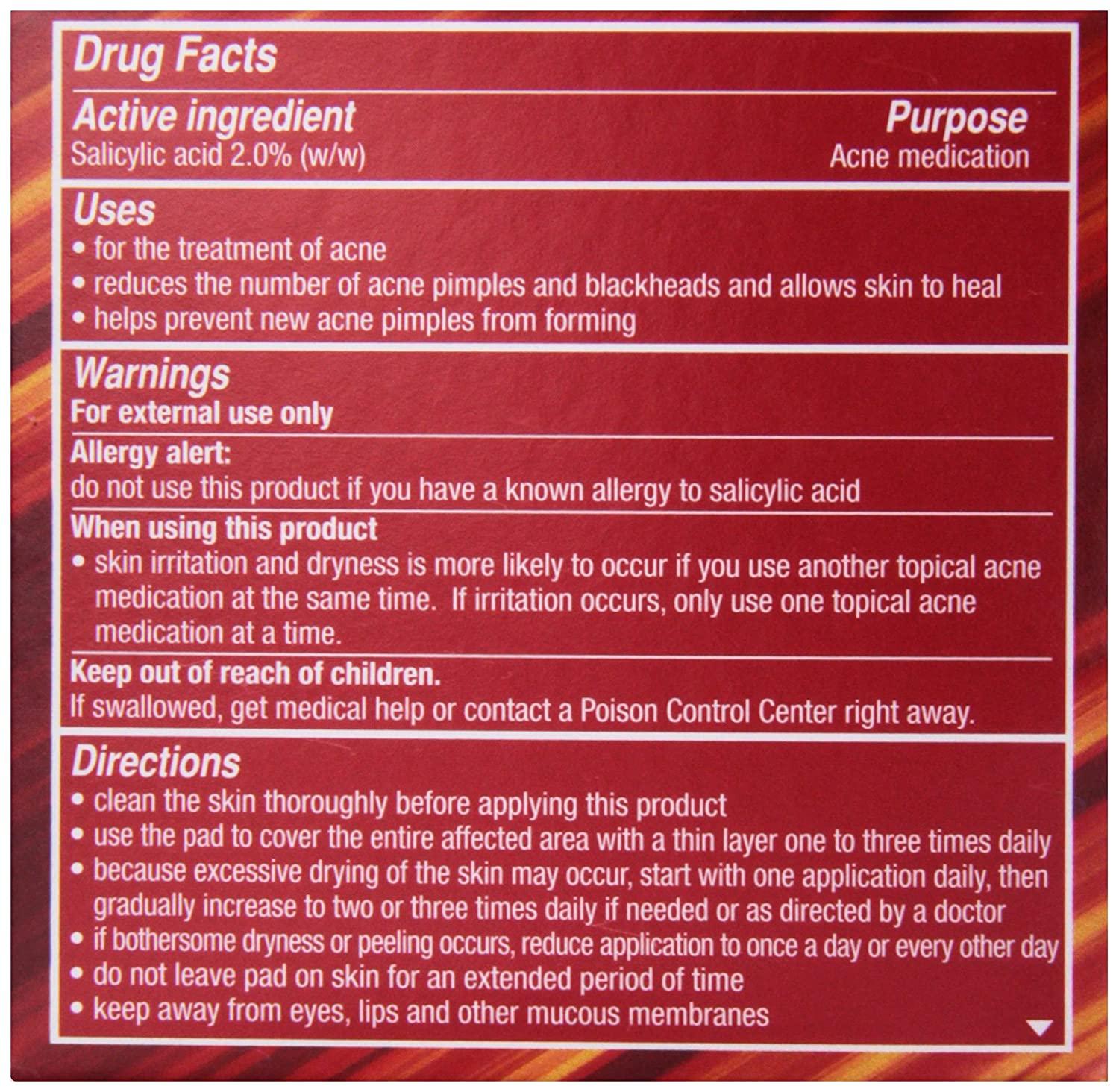 Stridex Pads Maximum Strength 55 ct - Effective Acne Treatment | Buy Now with Express ...