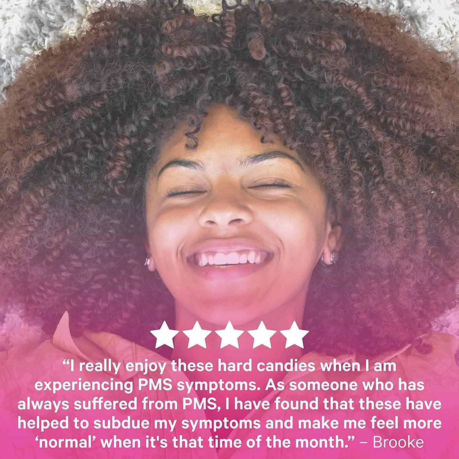 Organic Pink Stork PMS Sweets Lite Peppermint - Vitamin B6 Candy for ...