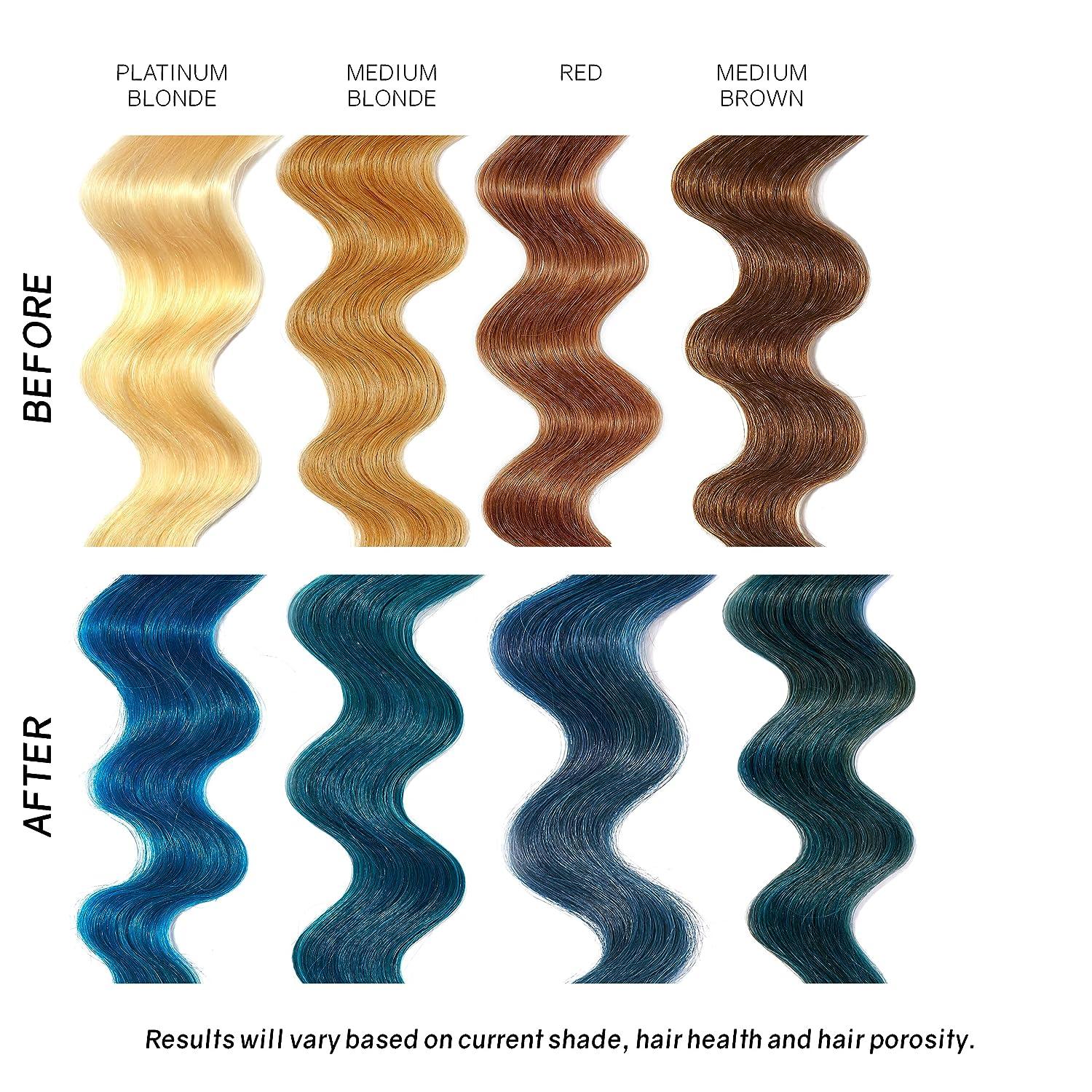 oVertone Extreme Teal Color Depositing Conditioner - 8 oz Semi ...