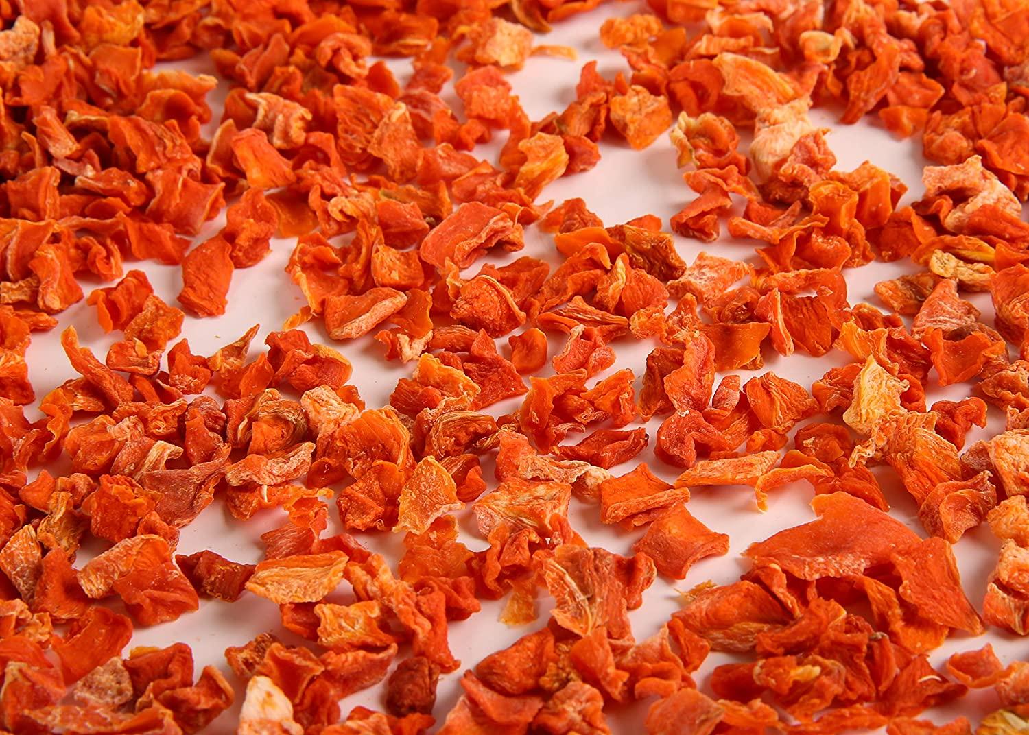 Gourmanity 2 lb Dehydrated Shredded Carrots Resealable Bag - All ...