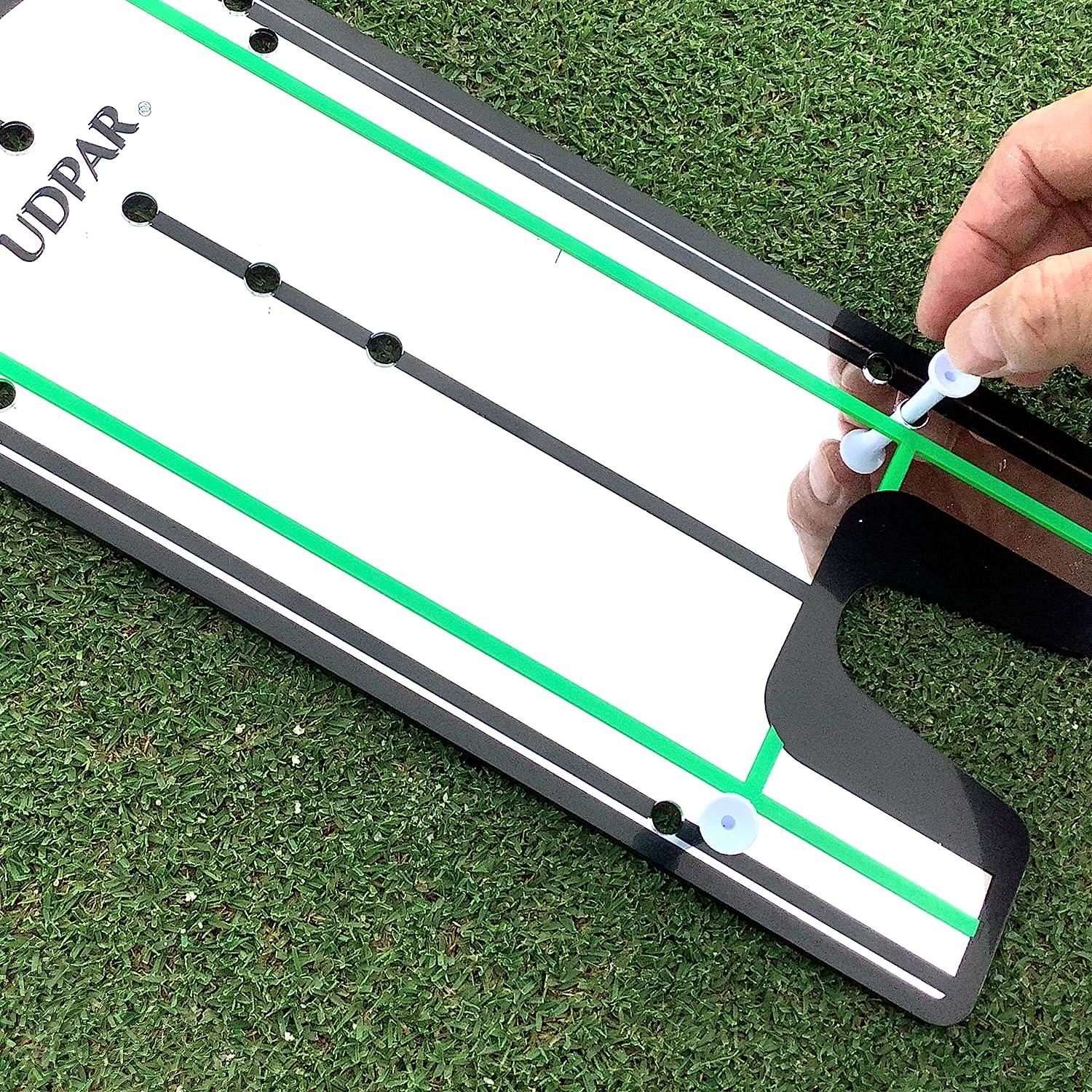 UDPARSCO Golf Putting Alignment Mirror - Portable Practice Trainer ...