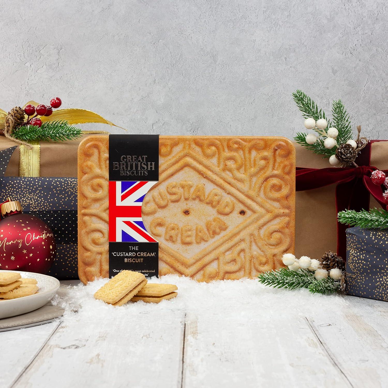 Giant Custard Cream Biscuits Gift Set - Custard Creams Novelty Biscuit ...