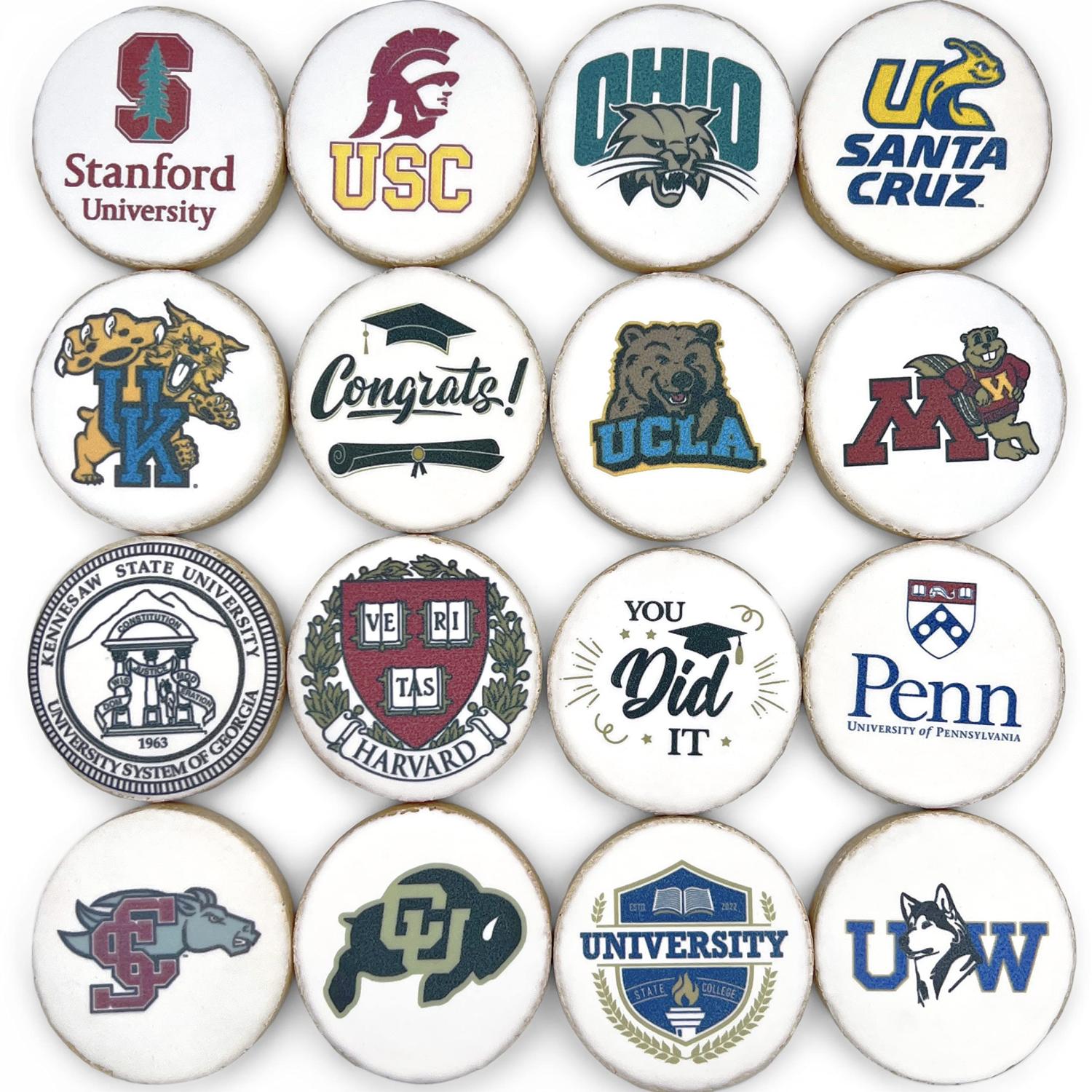 Custom Print Sugar Cookies - Personalize Your Celebration | Logo ...