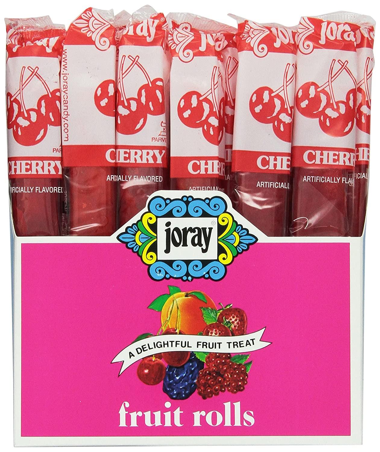 Joray Fruit Roll Cherry 1-Ounce Units (Pack of 48) - Buy in Bulk and ...