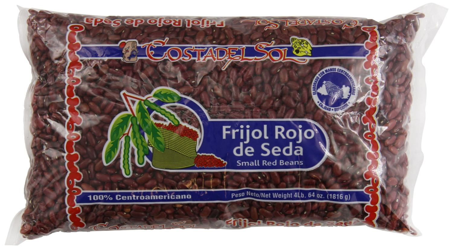 CostadelSol Frijol Rojo de Seda Red Beans - 4 lb - Premium Quality ...
