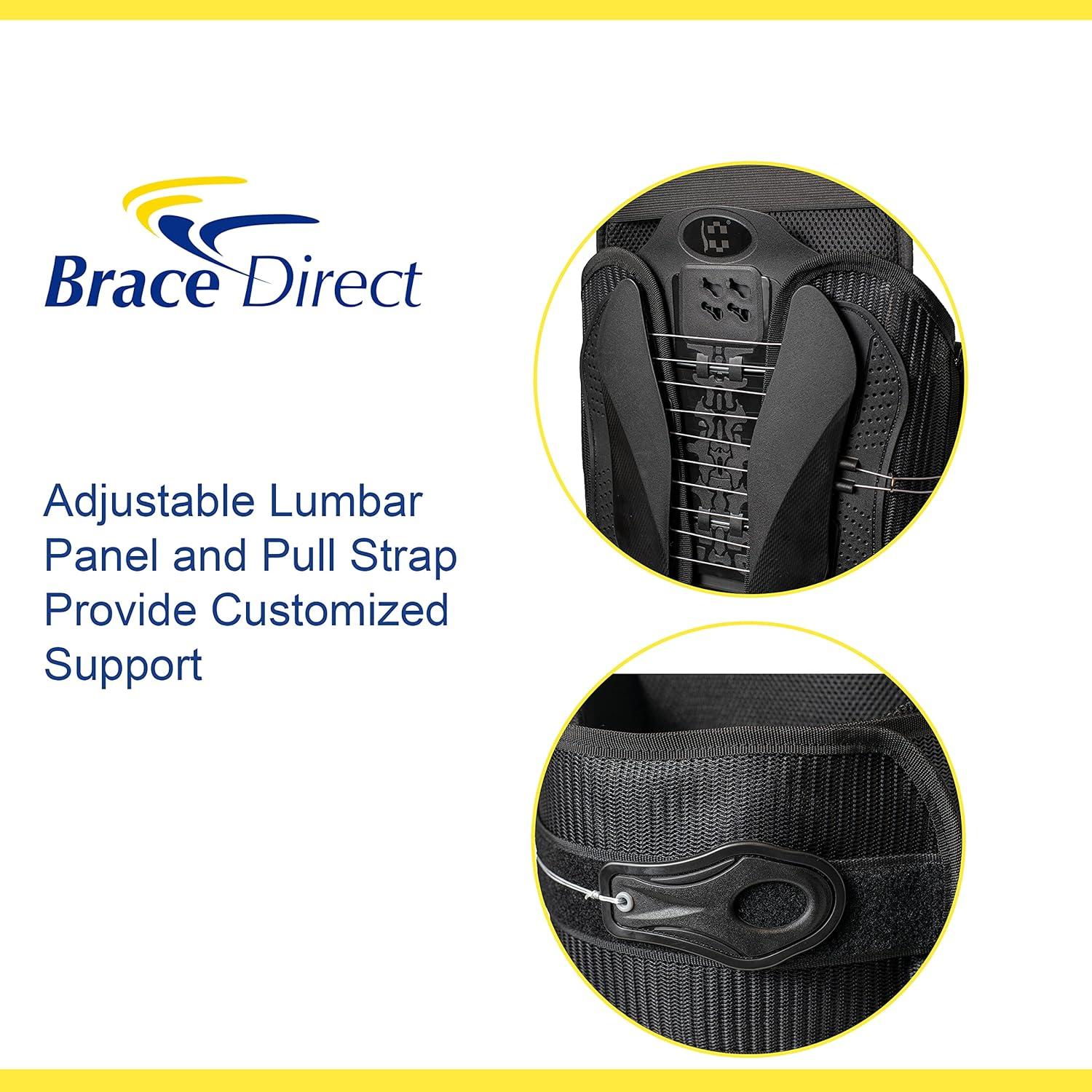 Brace Direct Contoured LSO Back Brace with Adjustable Lumbar Support ...