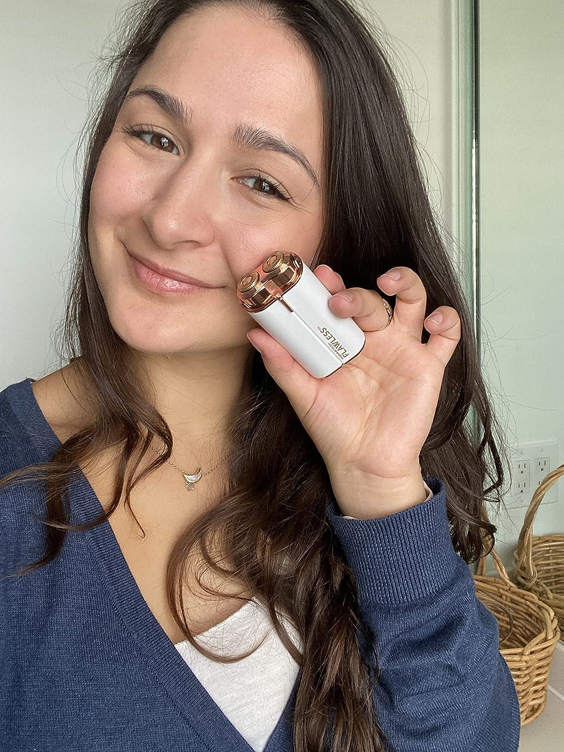 Finishing Touch Flawless Women's Painless Hair Remover Face Duo ...