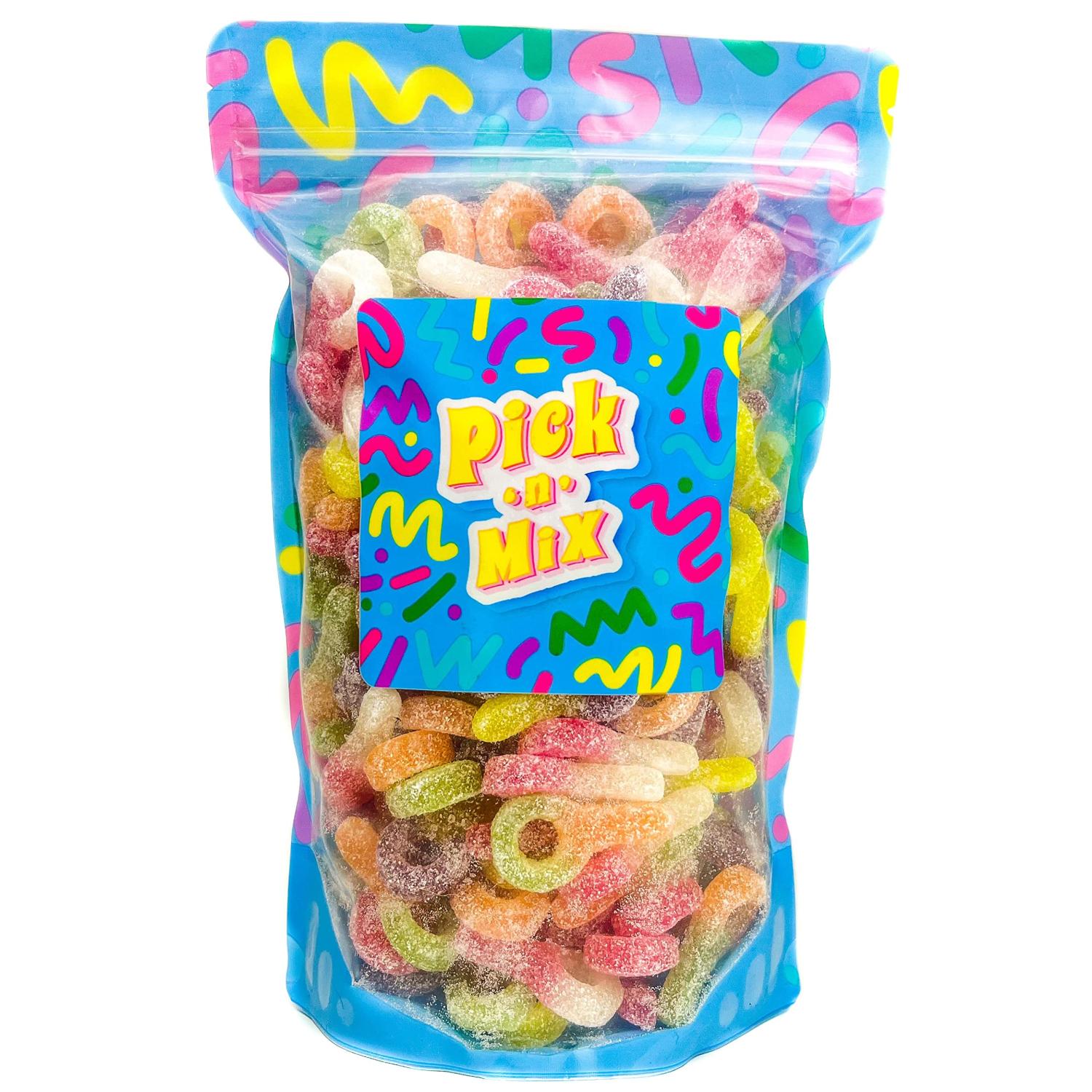 Sour Dummies Fizzy Dummy Gums Fruit Flavour Multicolour Fizzy Pick n ...