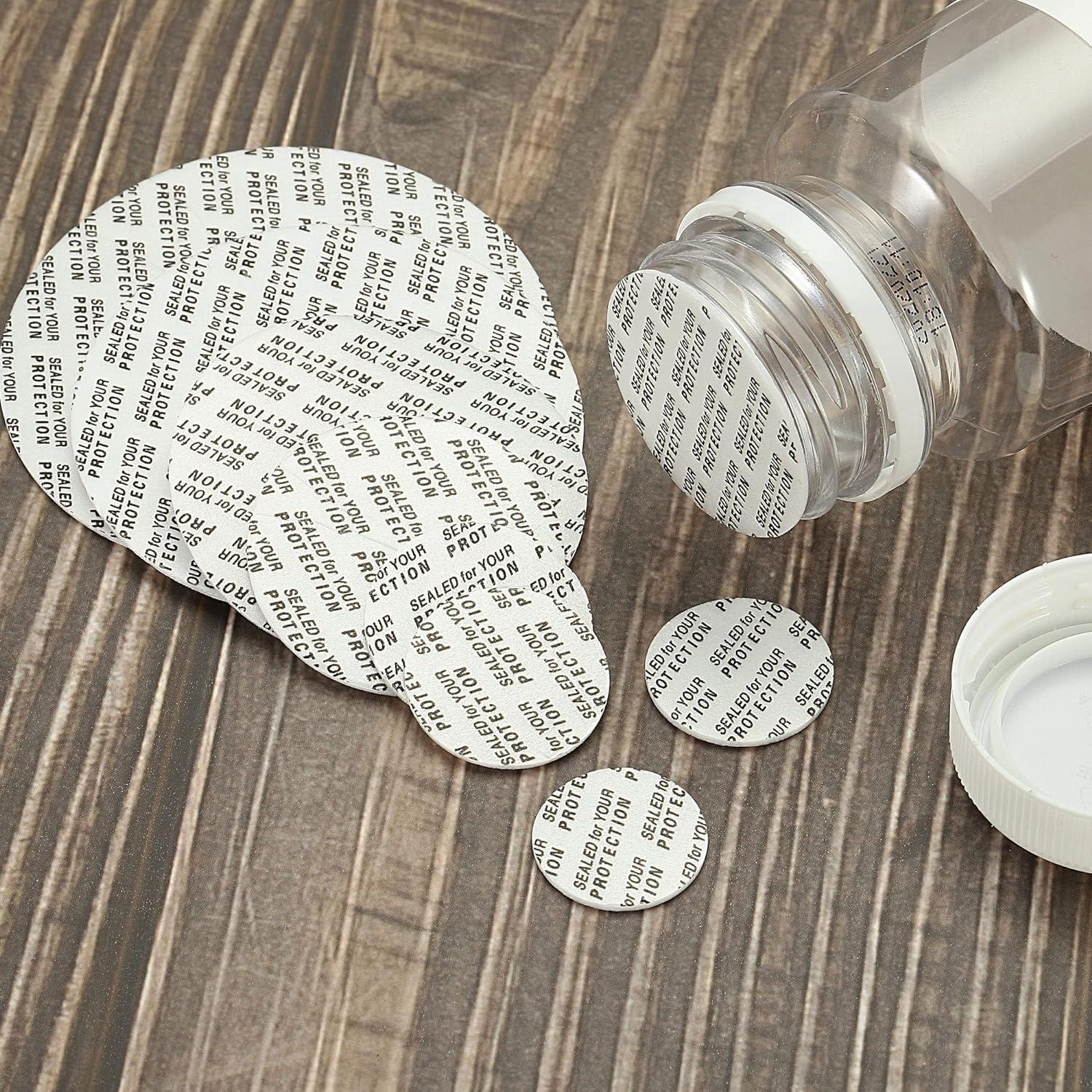 pressure sensitive seal cap