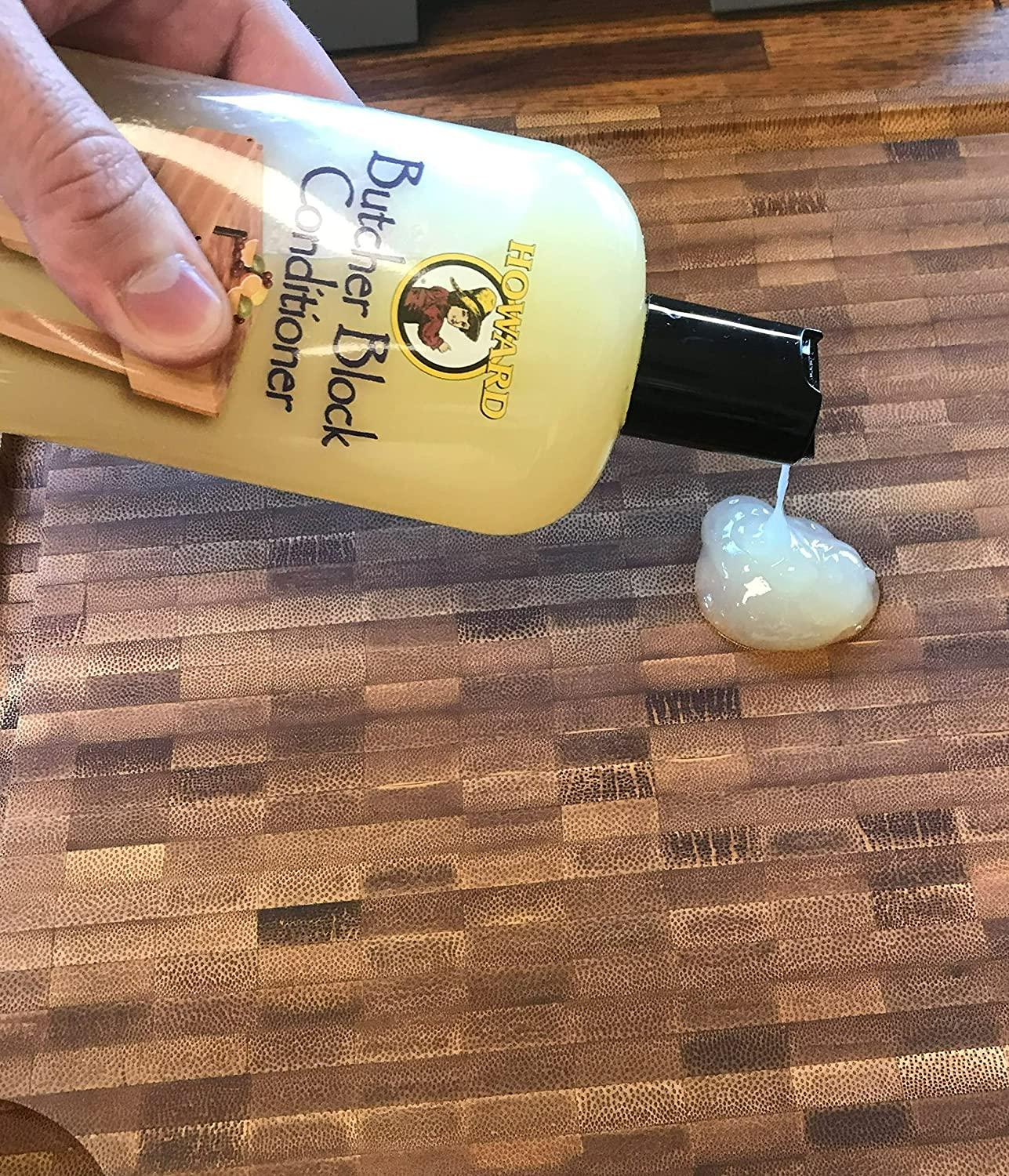 Howard BBC0 Butcher Block Conditioner - 12 Fl Oz | Wood Care Essential ...