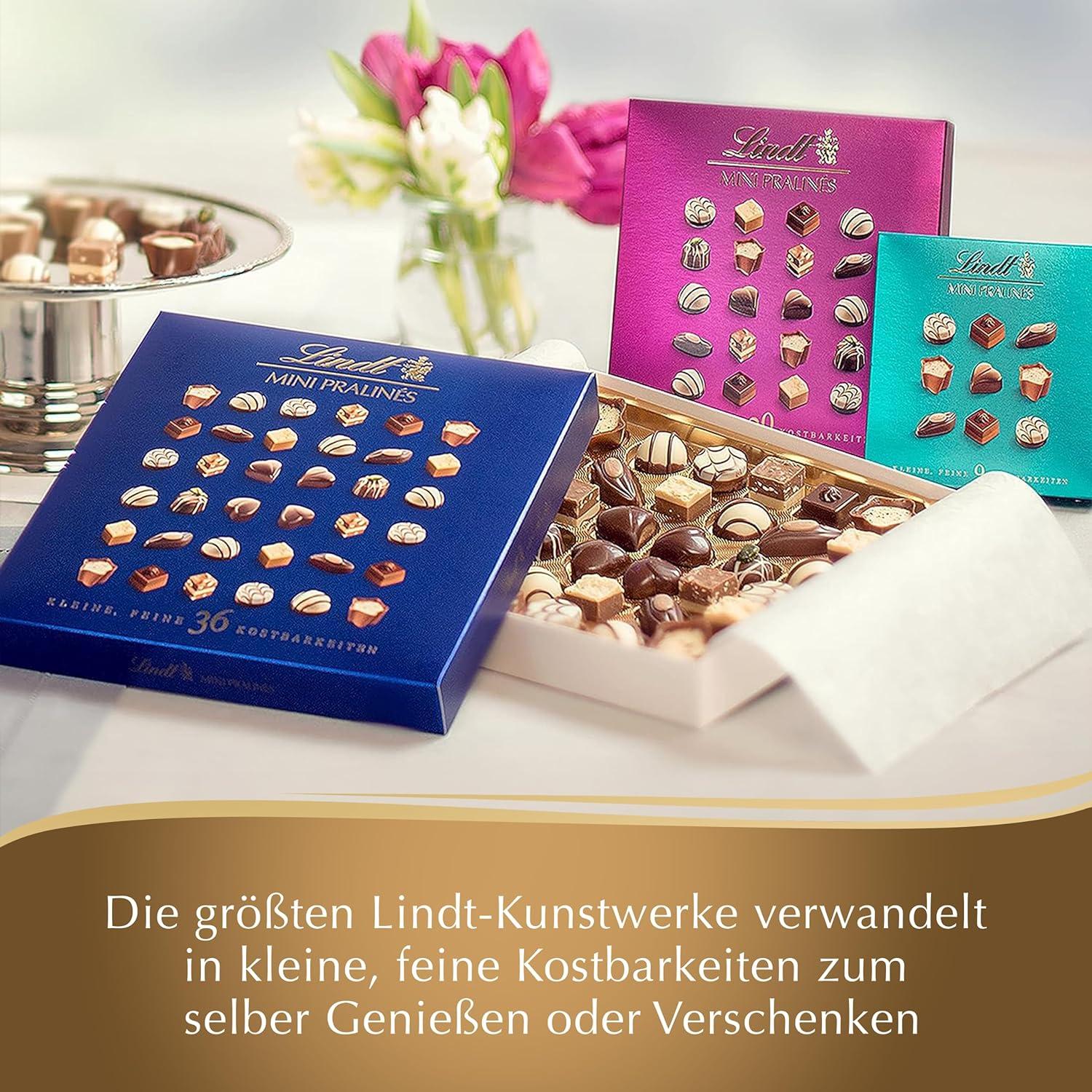 Lindt Mini Pralins Chocolate Gift Box - 12 x 100g in 3 Variants | 20 ...