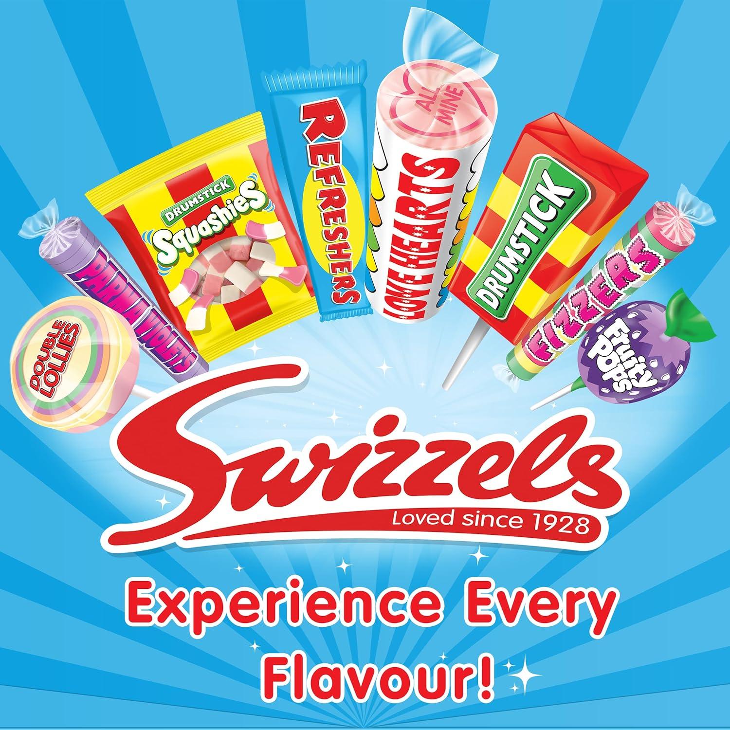 Swizzels Double Lollies Sweets Dispenser Box Vegan Friendly Sweets 100 ...