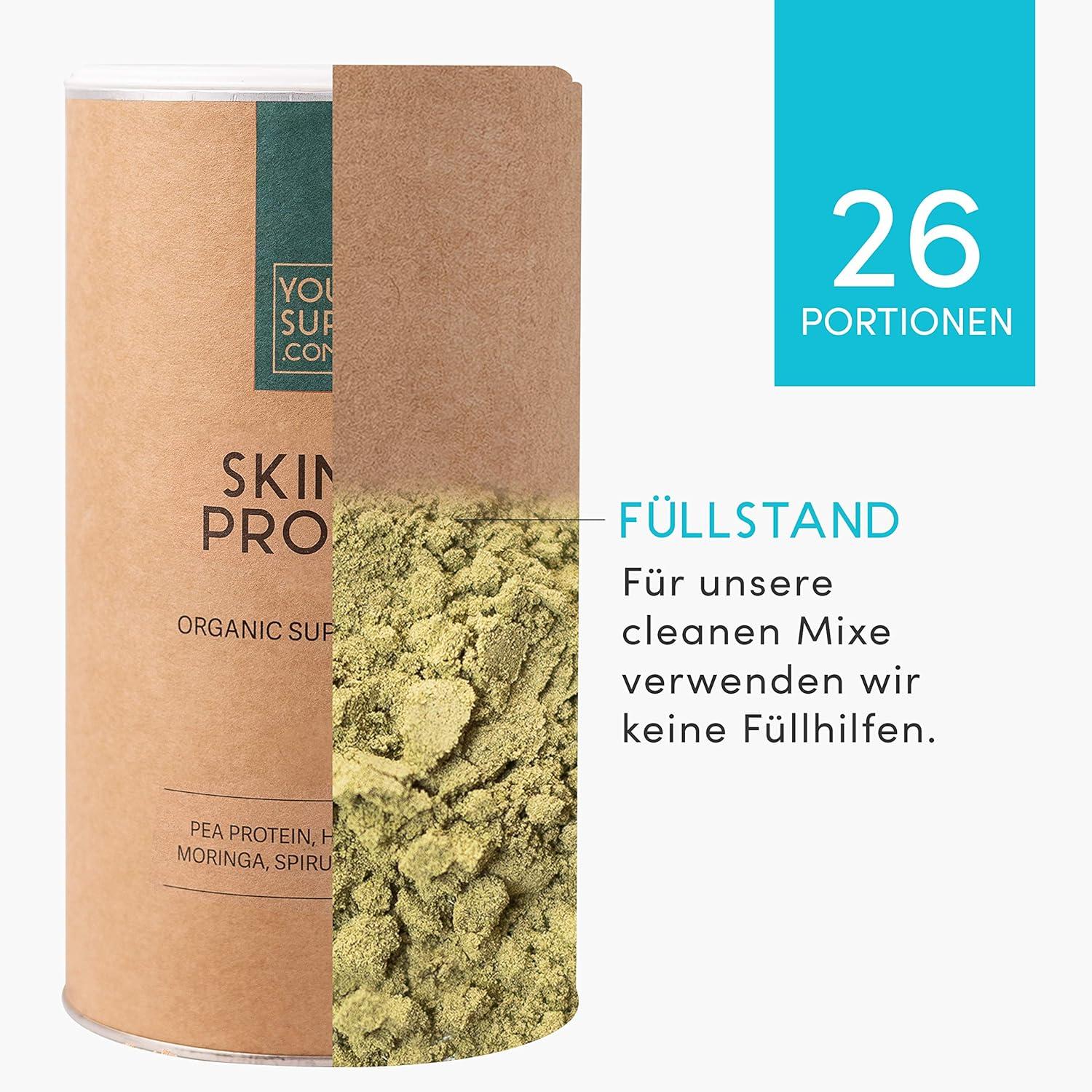 Super Skinny Protein Mix - Pea, Hemp, Moringa, Spirulina & Alfalfa 400g ...