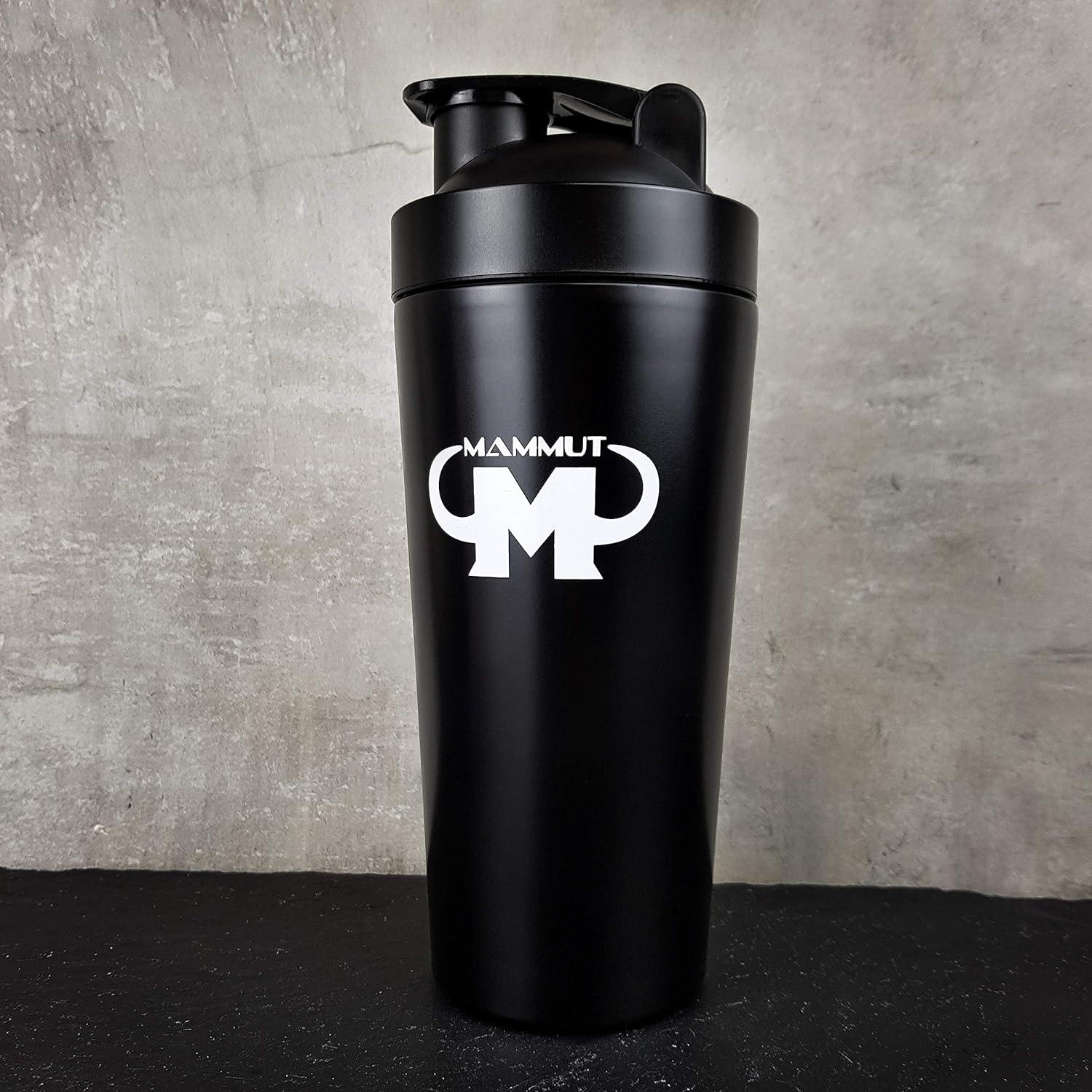 Mammut Nutrition Stainless Steel Protein Shaker with Sieve & Spiral ...