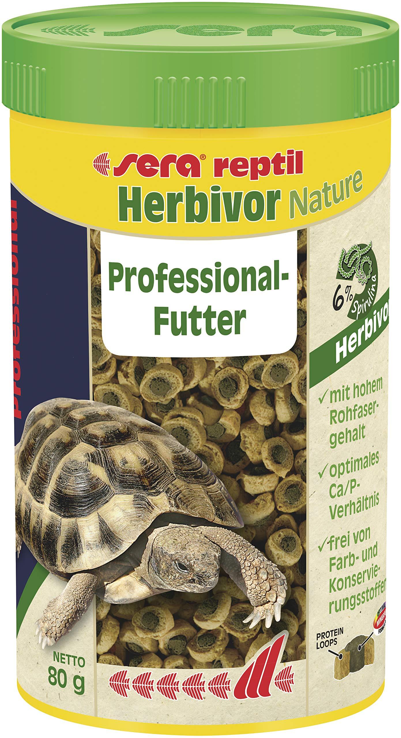 Sera Reptil Professional Herbivor Nature 250 ml - Premium Food for Land ...