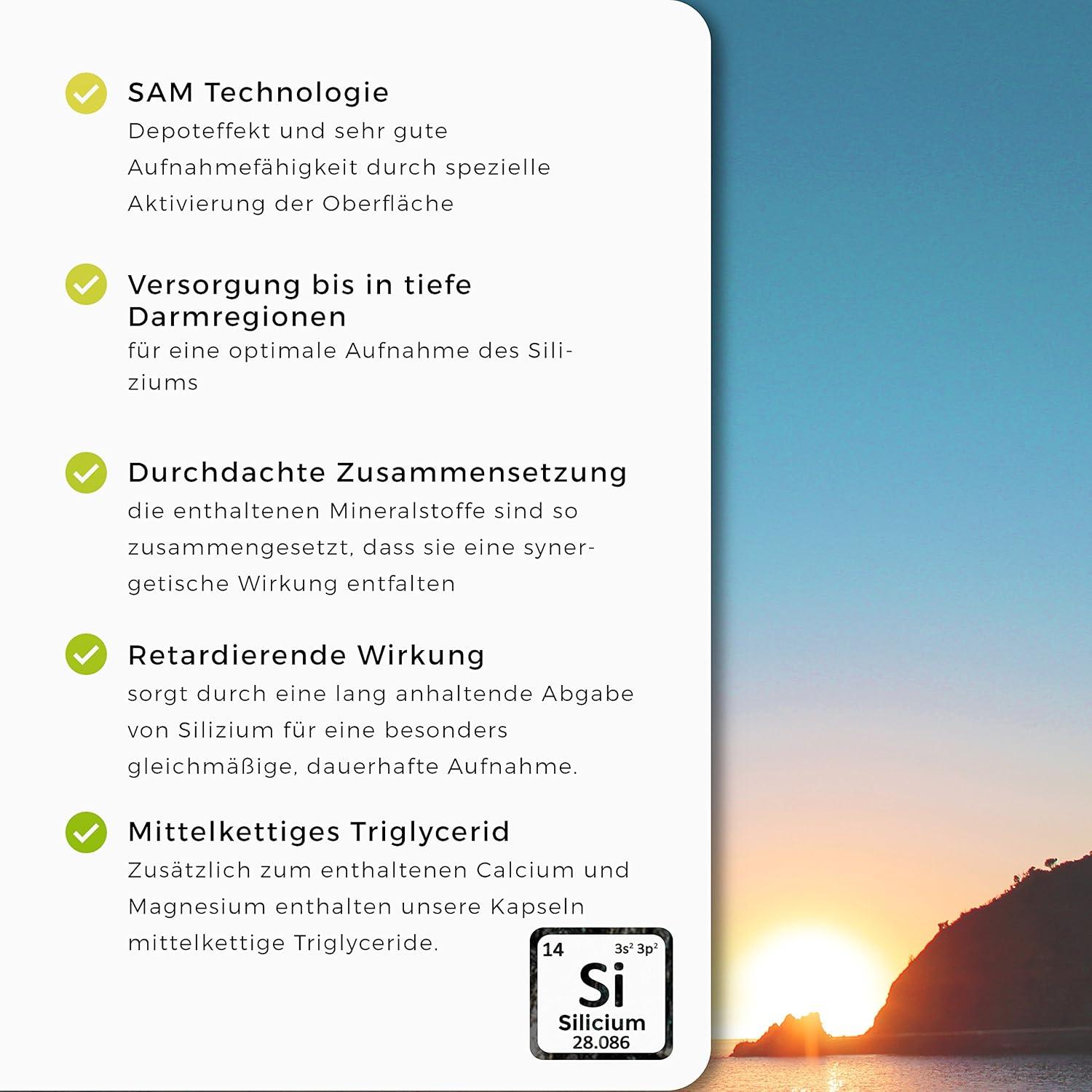 Buy Dr. Rilling Silicium Plus - High Dose Silicon with Calcium ...