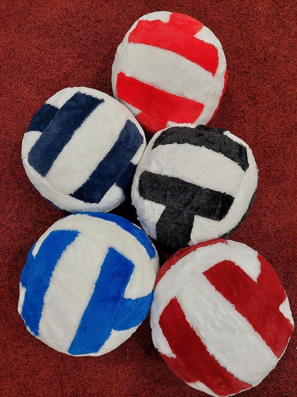Dark Blue & White Plush Volleyball - Soft and Durable | Buy Now with ...