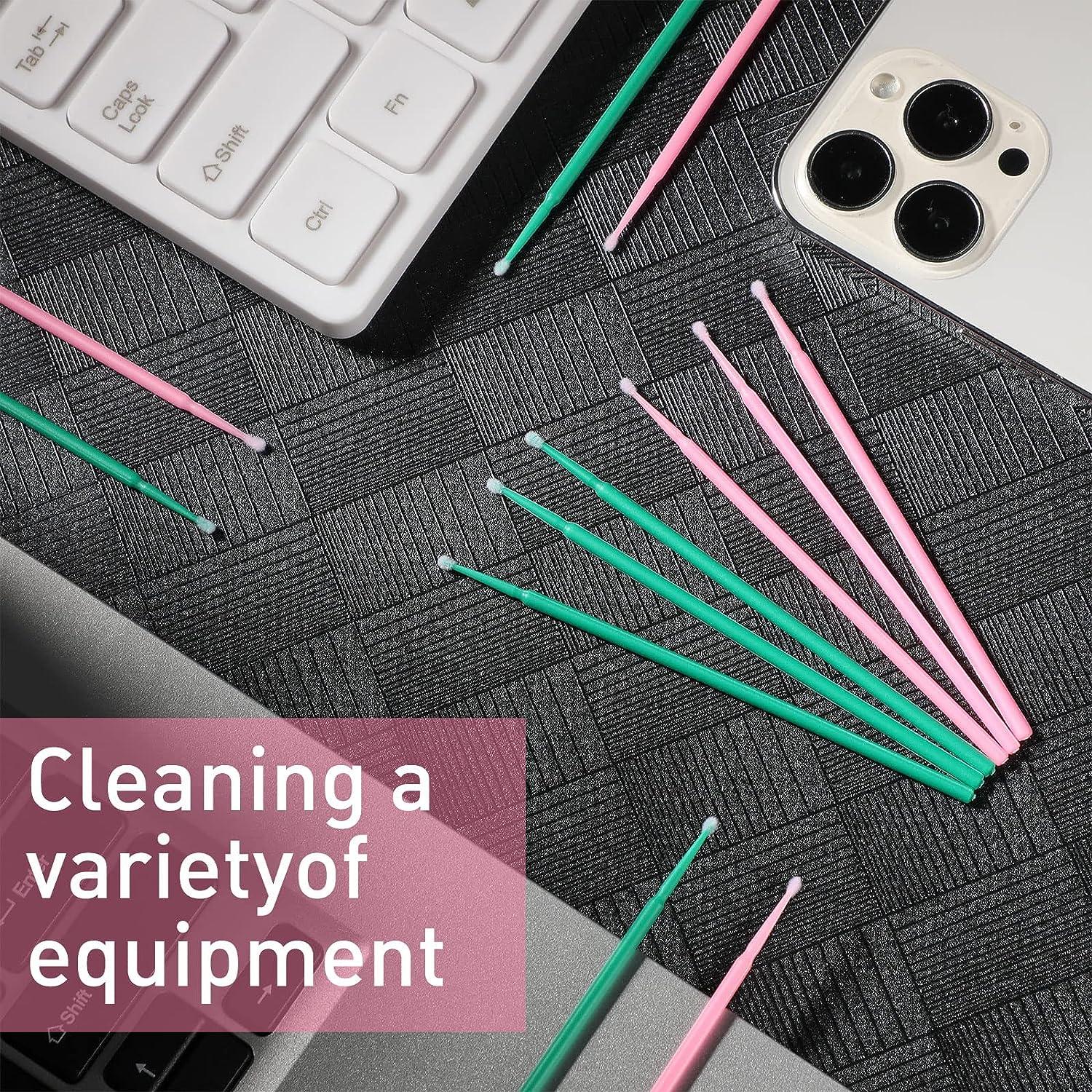 200 Disposable Sewing Machine Cleaning Swabs - Pointed Tips, Multi ...