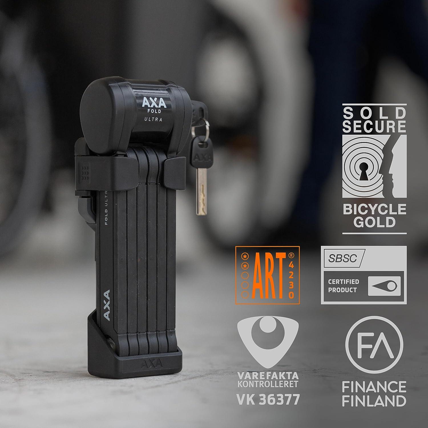 Buy Axa Fold Ultra 90 Bicycle Lock - High Security Level 14 for Cargo ...