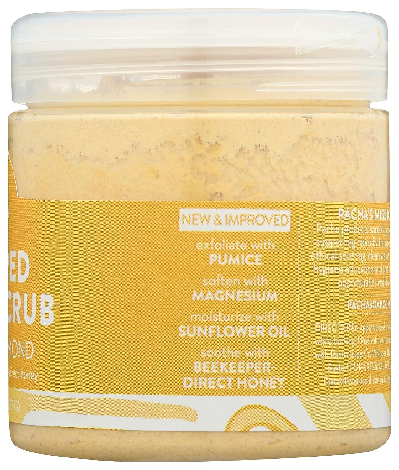 PACHA SOAP Vanilla Almond Whipped Scrub 8 OZ - Exfoliating Body Scrub ...