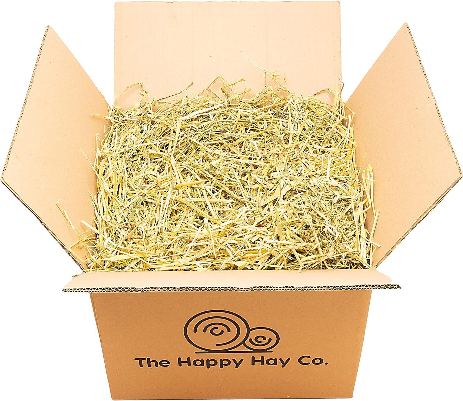 The Happy Hay Company Timothy Rabbit Hay - Fresh Feeding Hay For ...