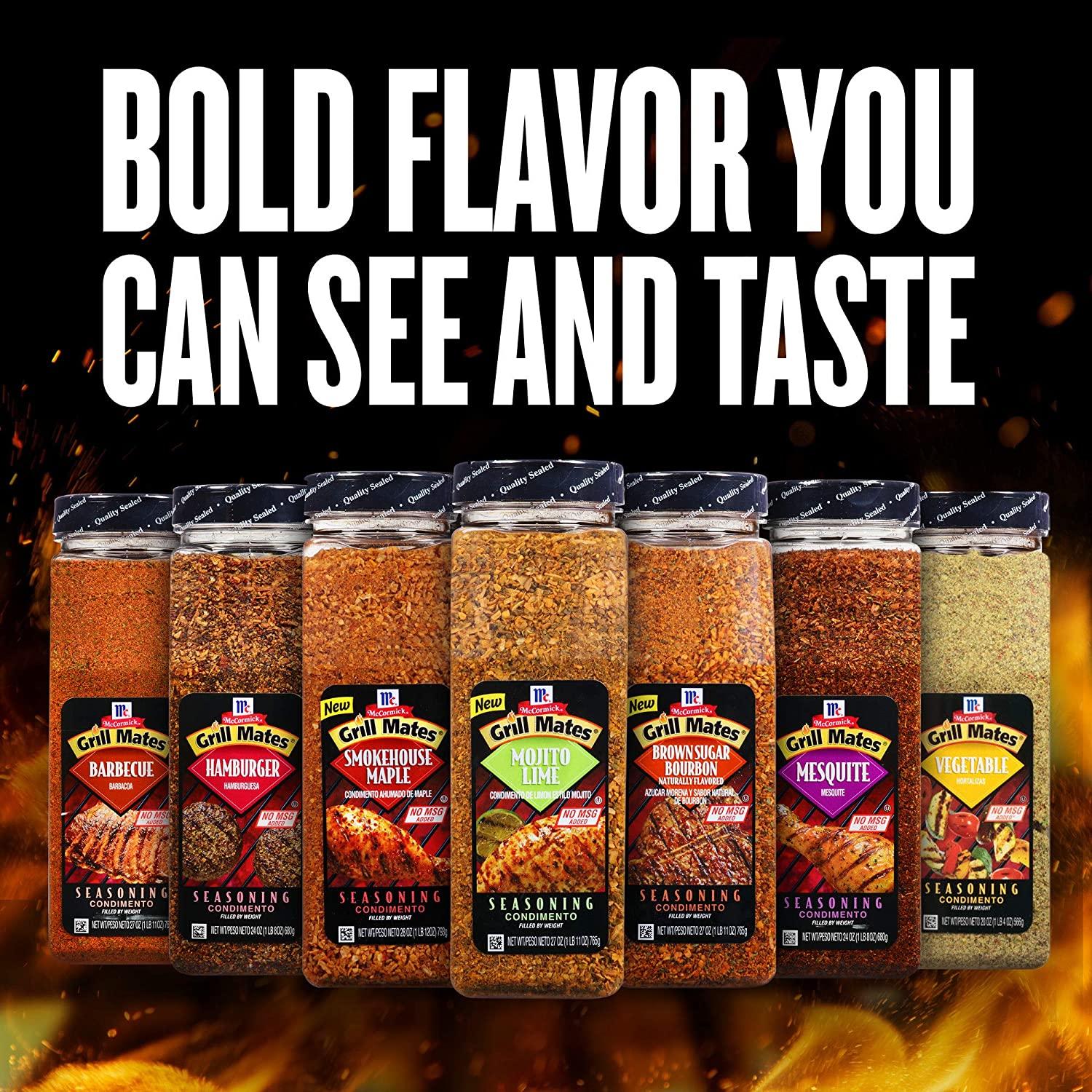 McCormick Grill Mates Montreal Steak Seasoning 29 oz - Zesty Seasoning ...