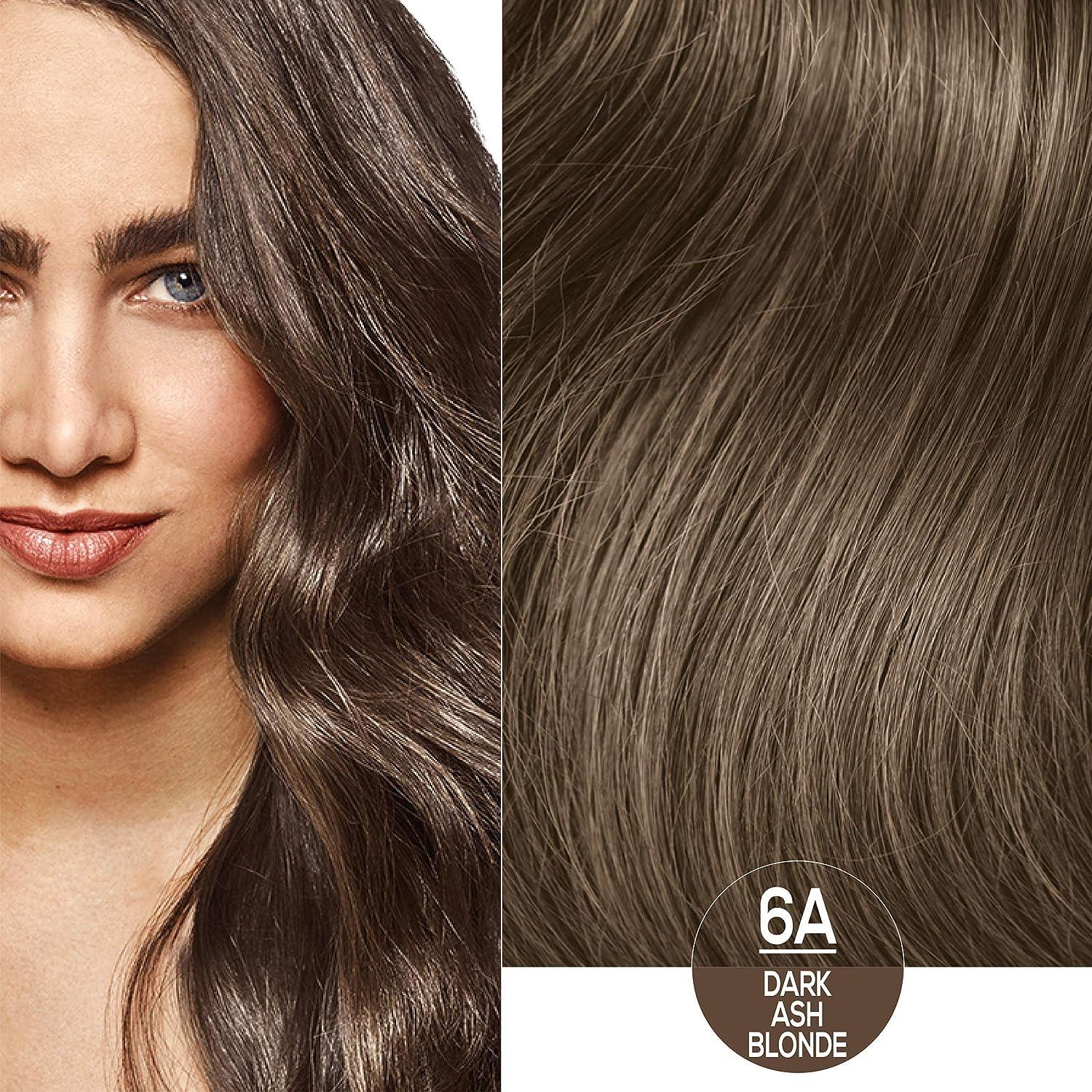 Naturtint Permanent Hair Color 6A Dark Ash Blonde - Ammonia-Free, Vegan, Cruelty-Free | Up to ...