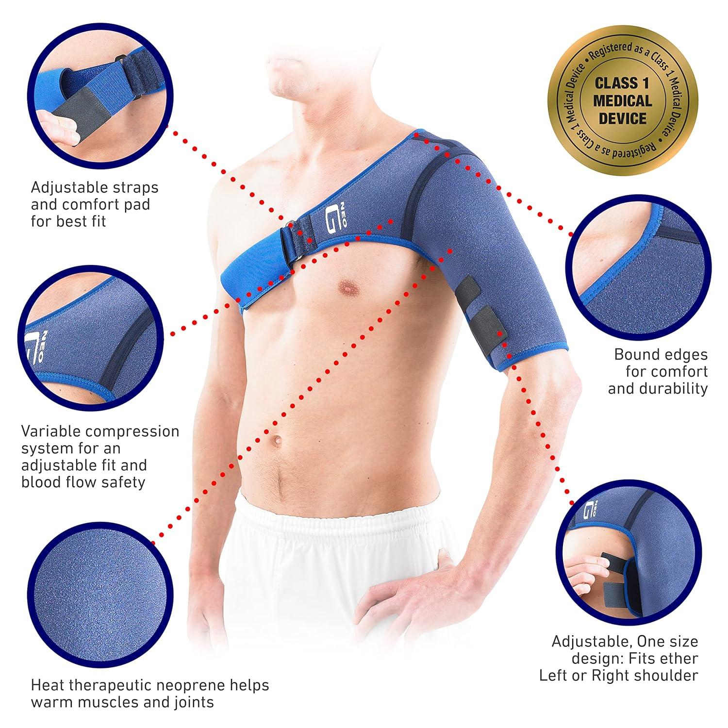 Neo-G Shoulder Support - Rotator Cuff Relief Brace for Men and Women ...