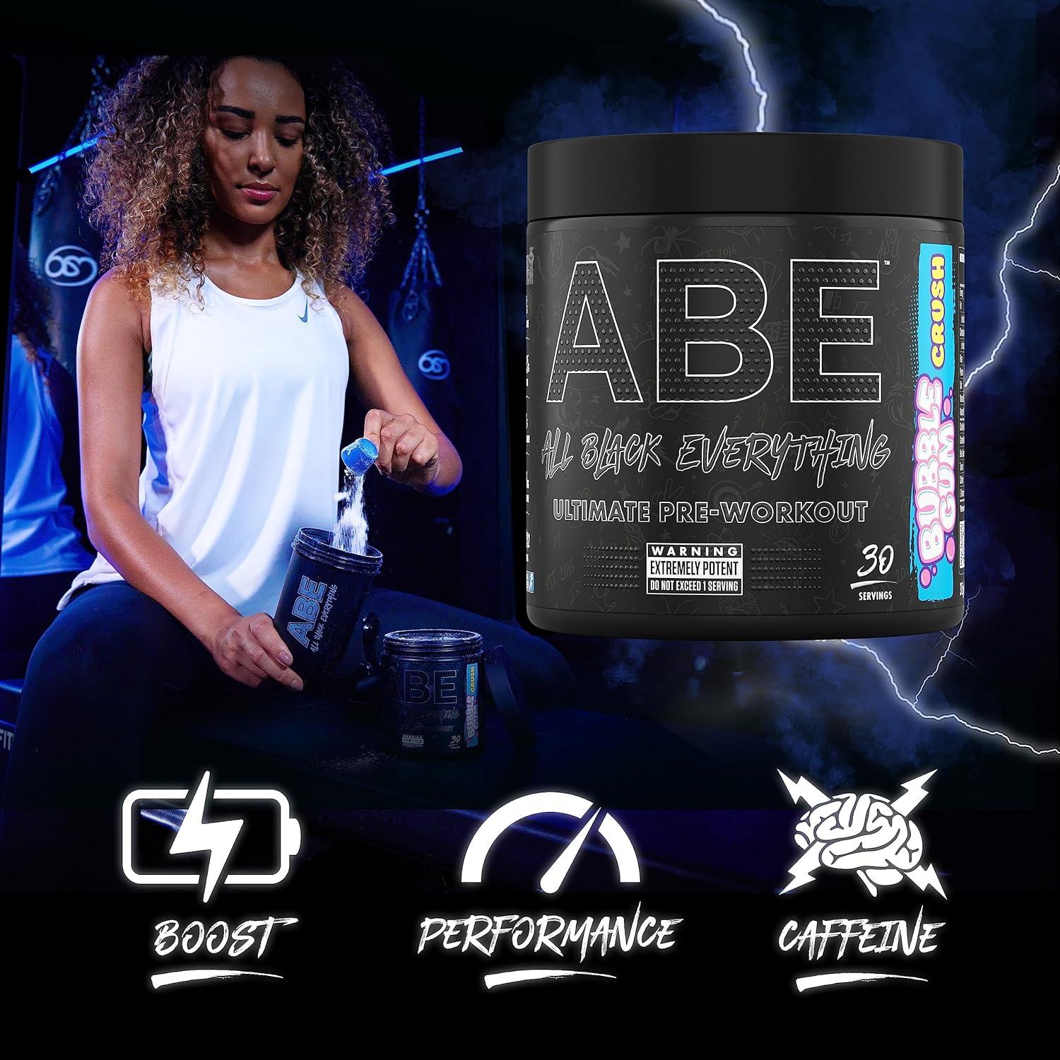 Applied Nutrition ABE Pre Workout Bundle - 375g Powder + 2.5 LT Matt ...