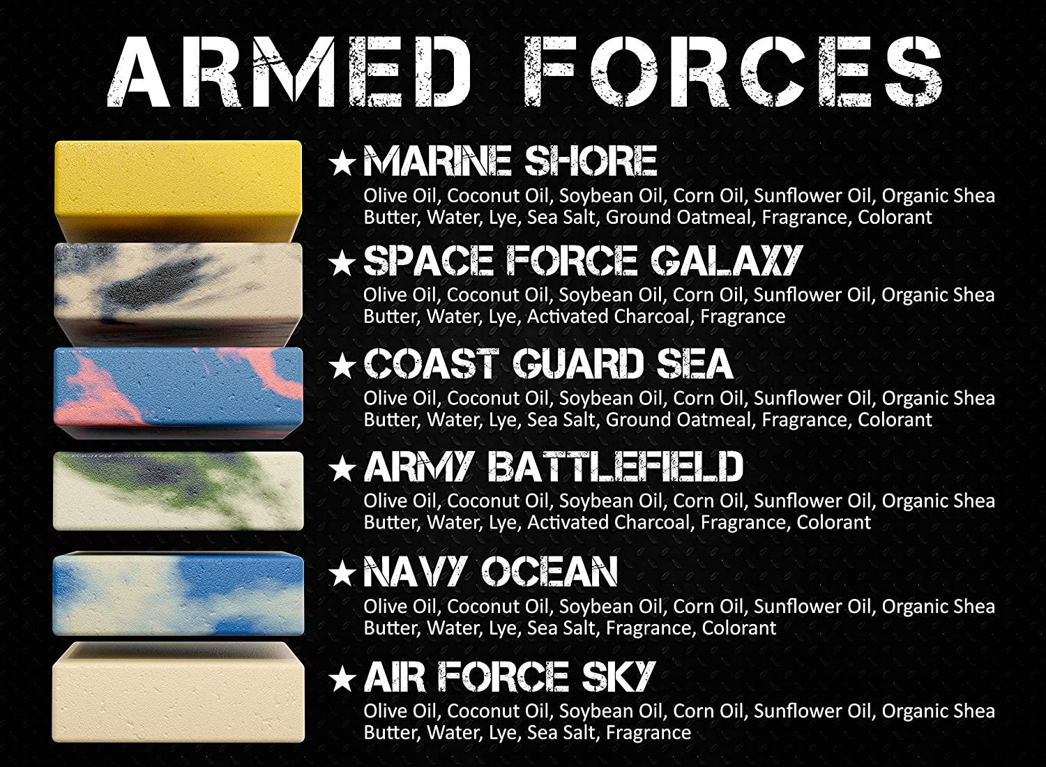 Natural American Soldier Men's Bar Soap â€“ 100% All-Natural, Essential ...