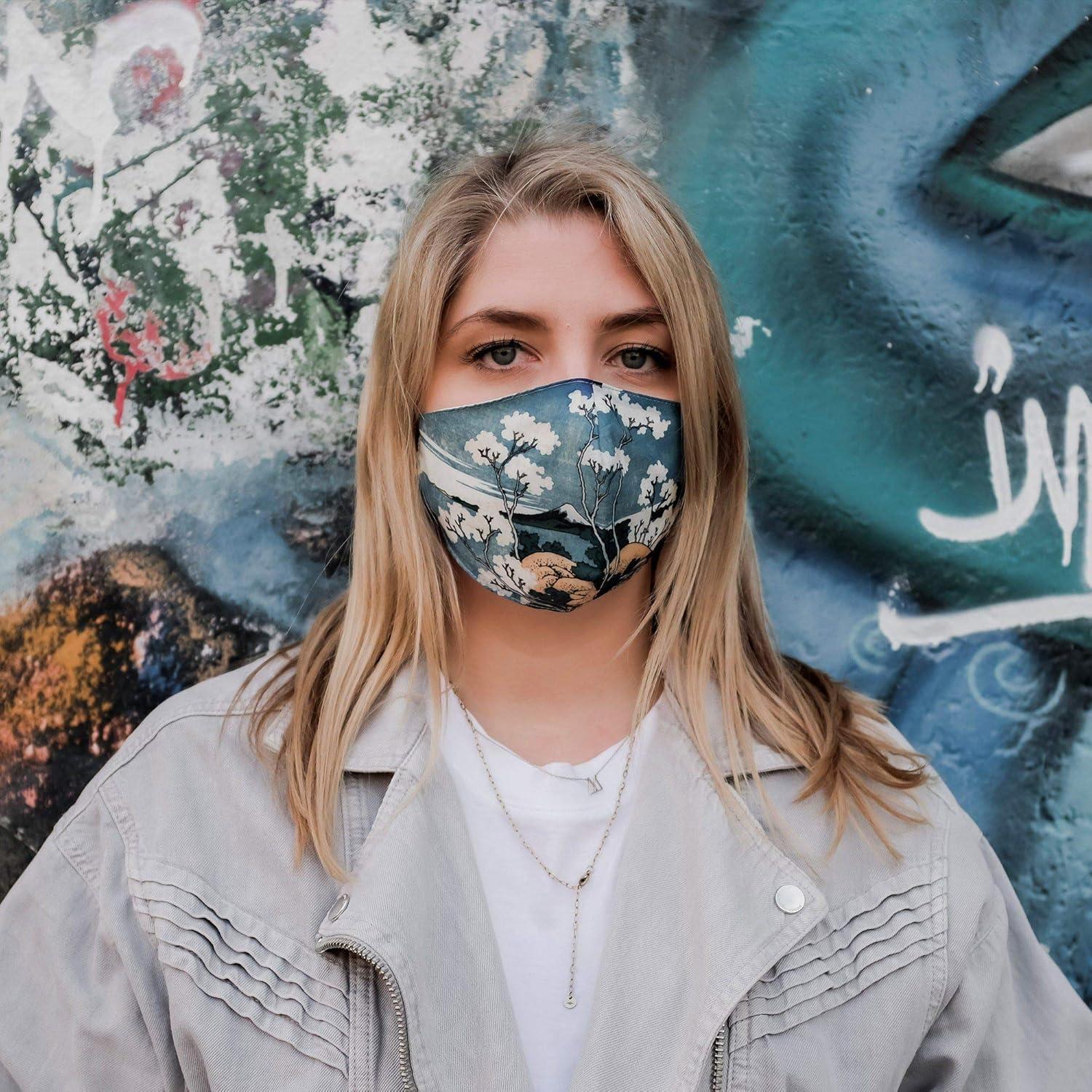 LOQI KATSUSHIKA HOKUSAI Face Mask - Fuji from Gotenyama | Buy Now with ...