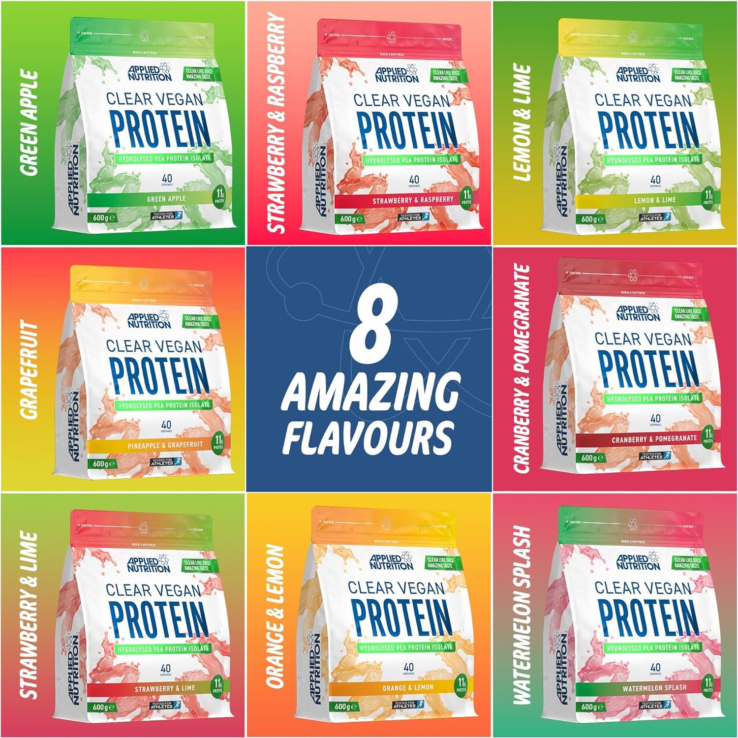 Applied Nutrition Clear Vegan Protein - Hydrolysed Pea Isolate Powder ...