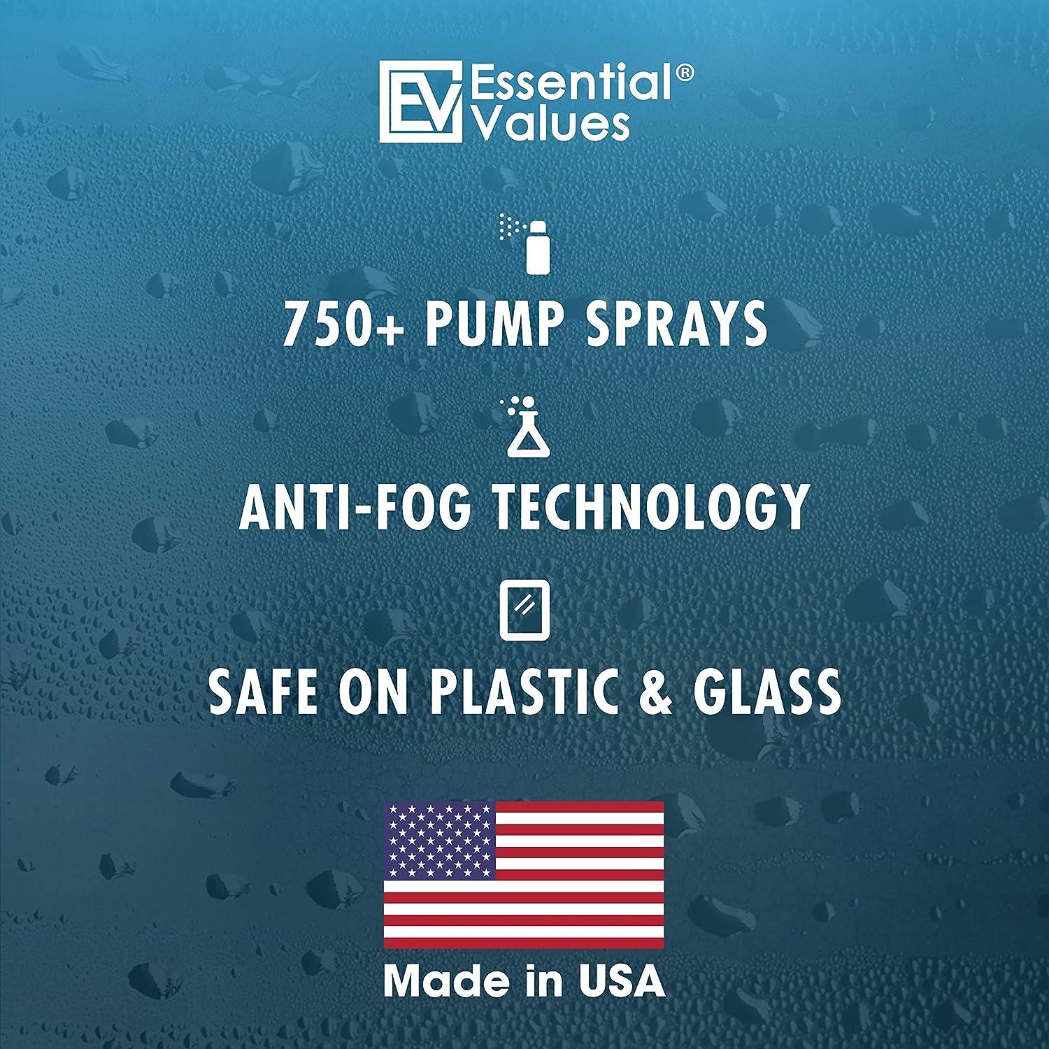 Anti Fog Spray (4oz) Made in USA | Keeps Fog Out on Glasses, Goggles ...