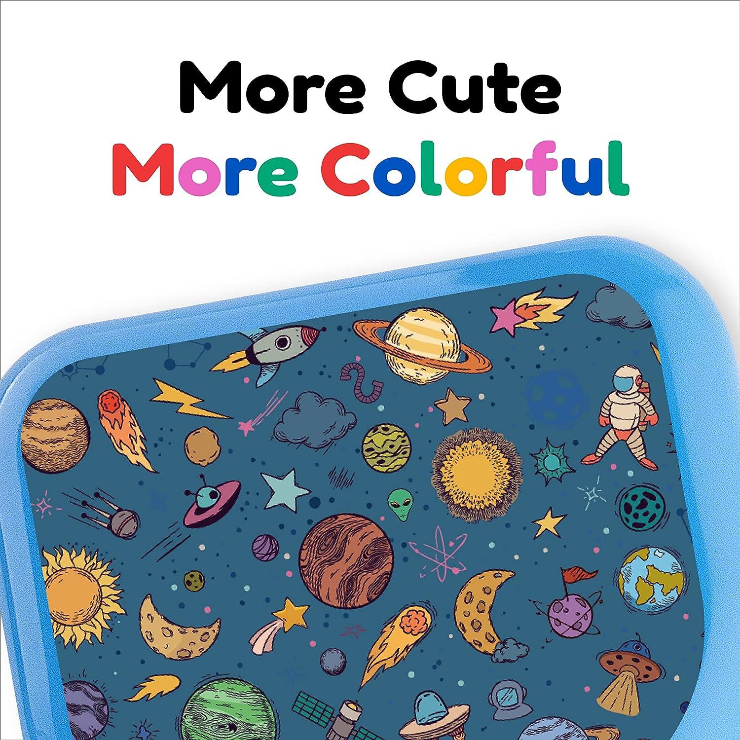 Cute Retainer Holder Case with Funny Cartoon Design - Blue | 1 Pack ...