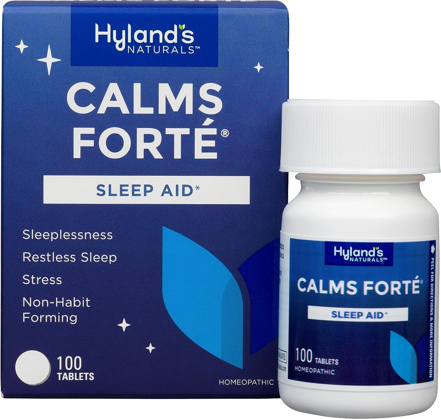 Hyland's Naturals Calms Forte Tablets - Natural Relief for Nervous ...
