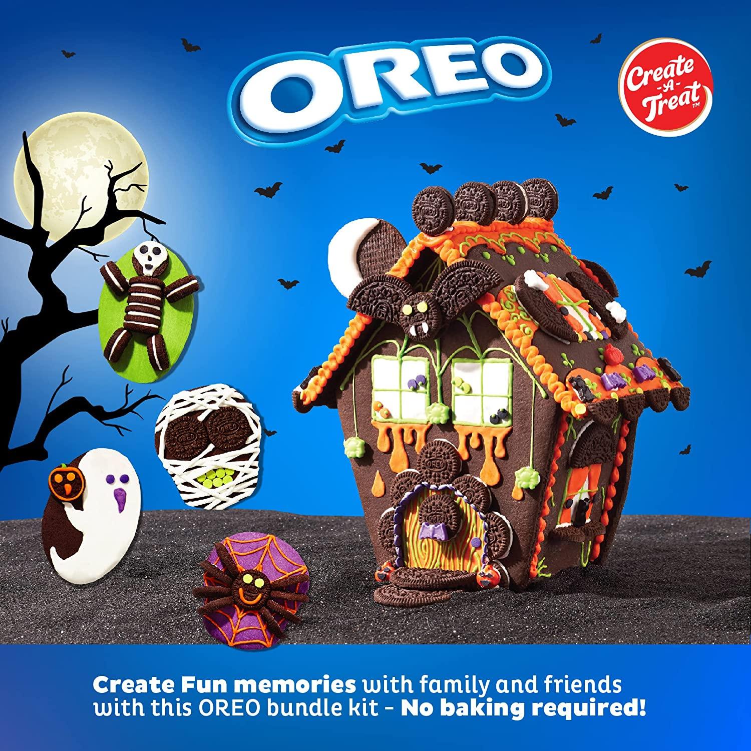 Oreo Halloween Gingerbread House Kit - Haunted House Cookie Decorating ...